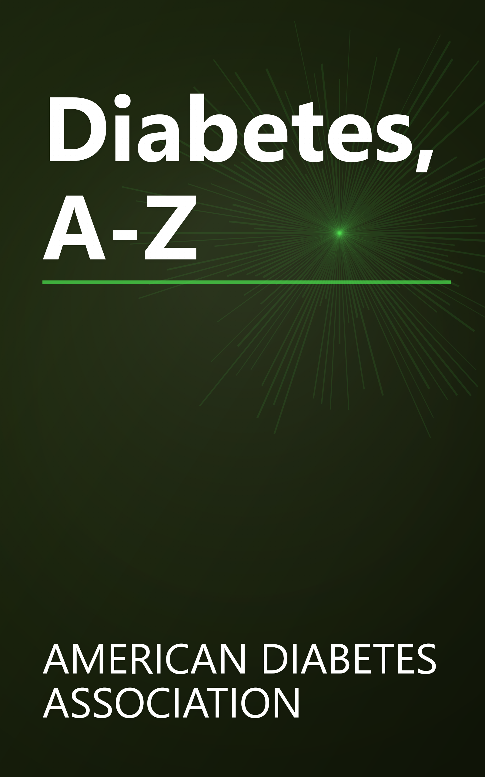 Diabetes, A-Z book cover