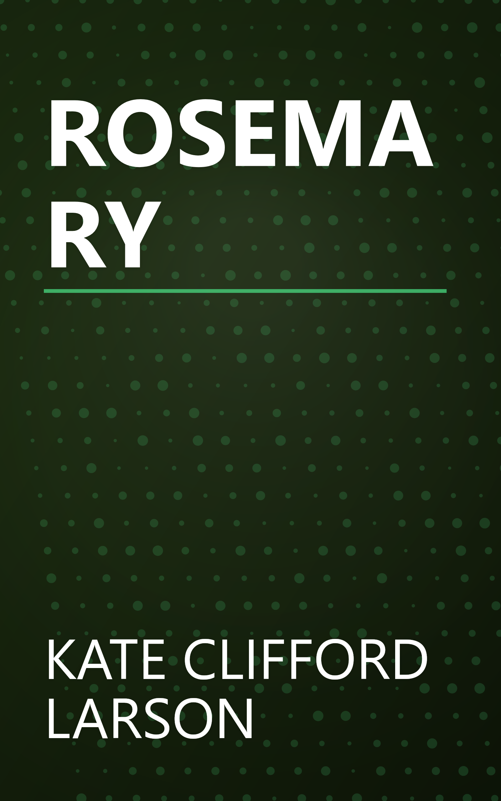 ROSEMARY book cover