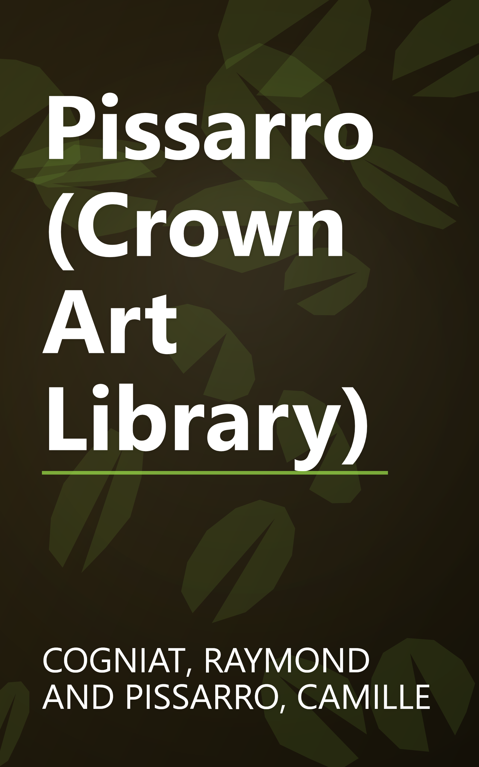 Pissarro (Crown Art Library) book cover