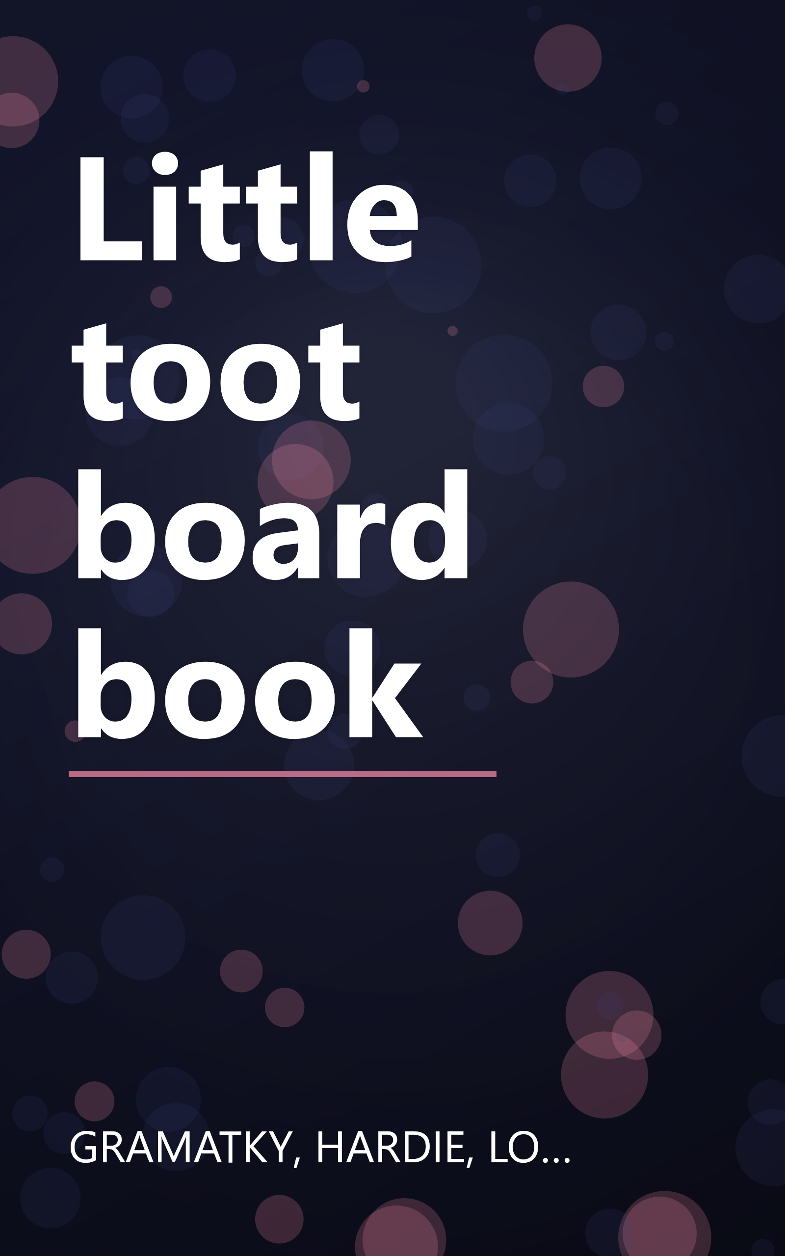 Little toot board book book cover