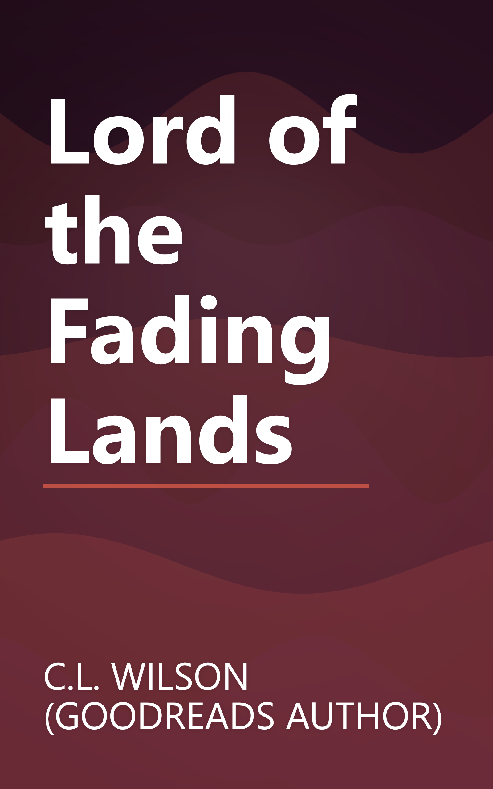 Lord of the Fading Lands book cover