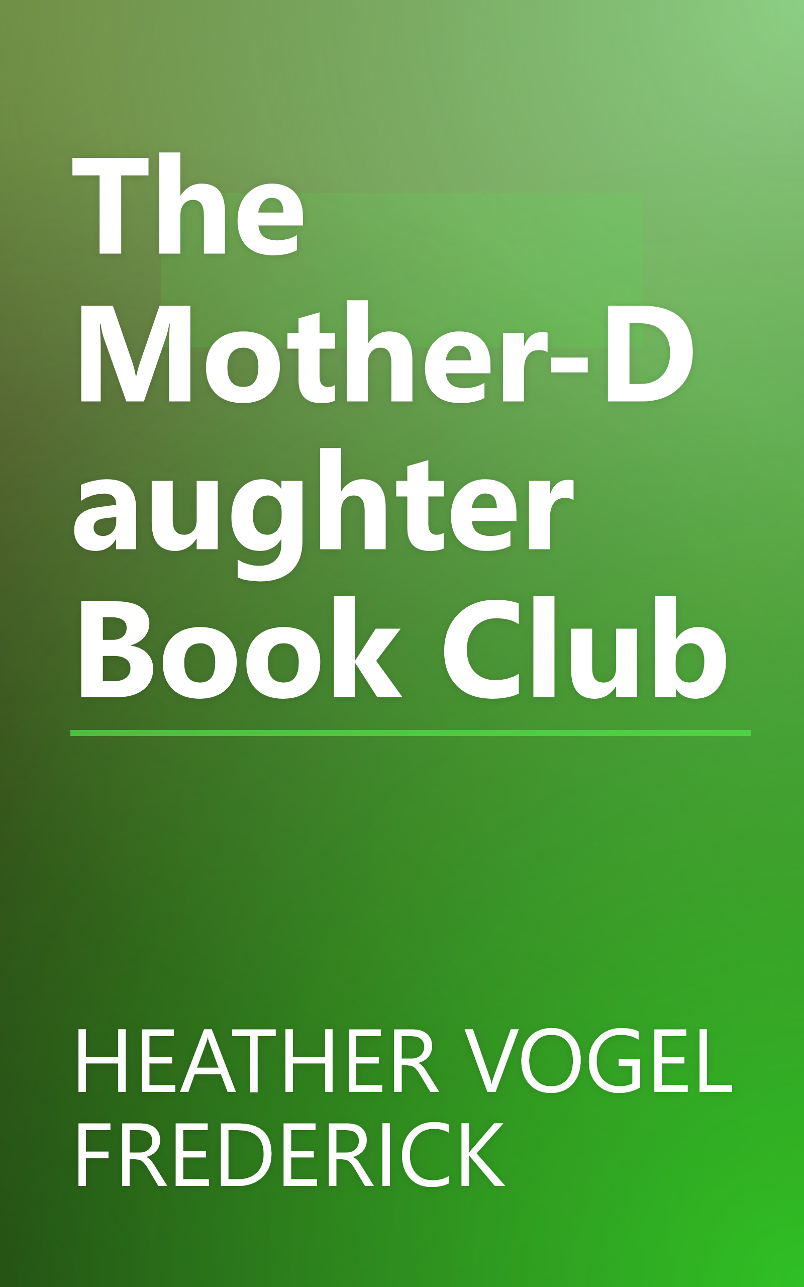 The Mother-Daughter Book Club book cover