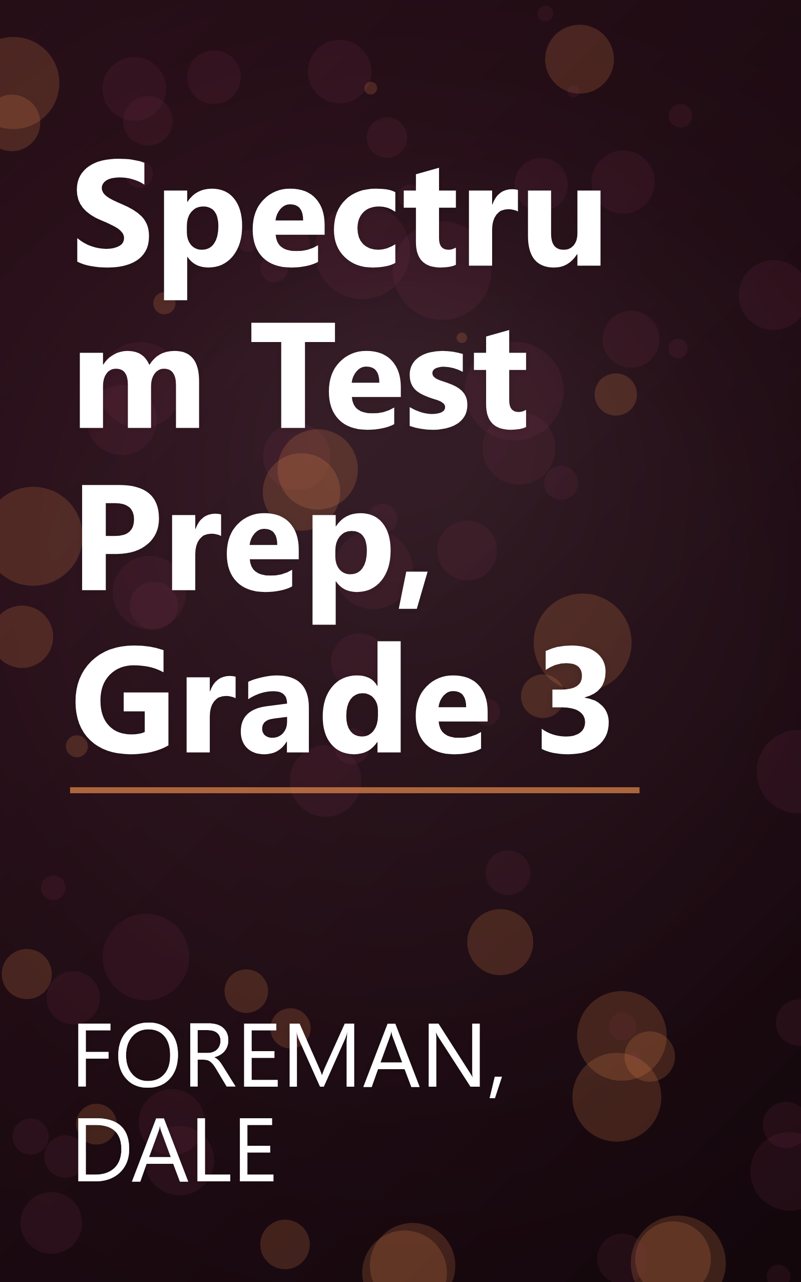 Spectrum Test Prep, Grade 3 book cover