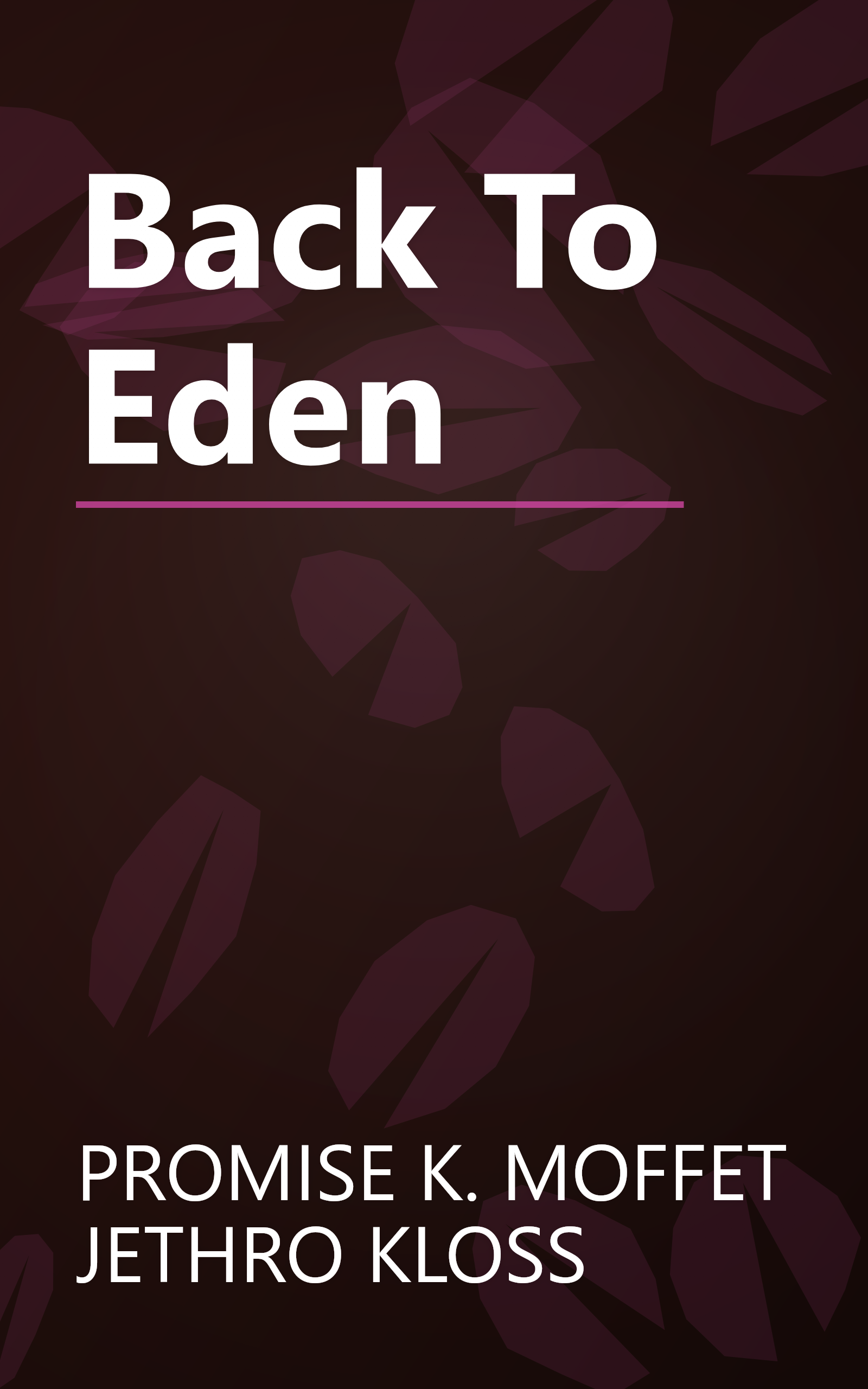 Back To Eden book cover