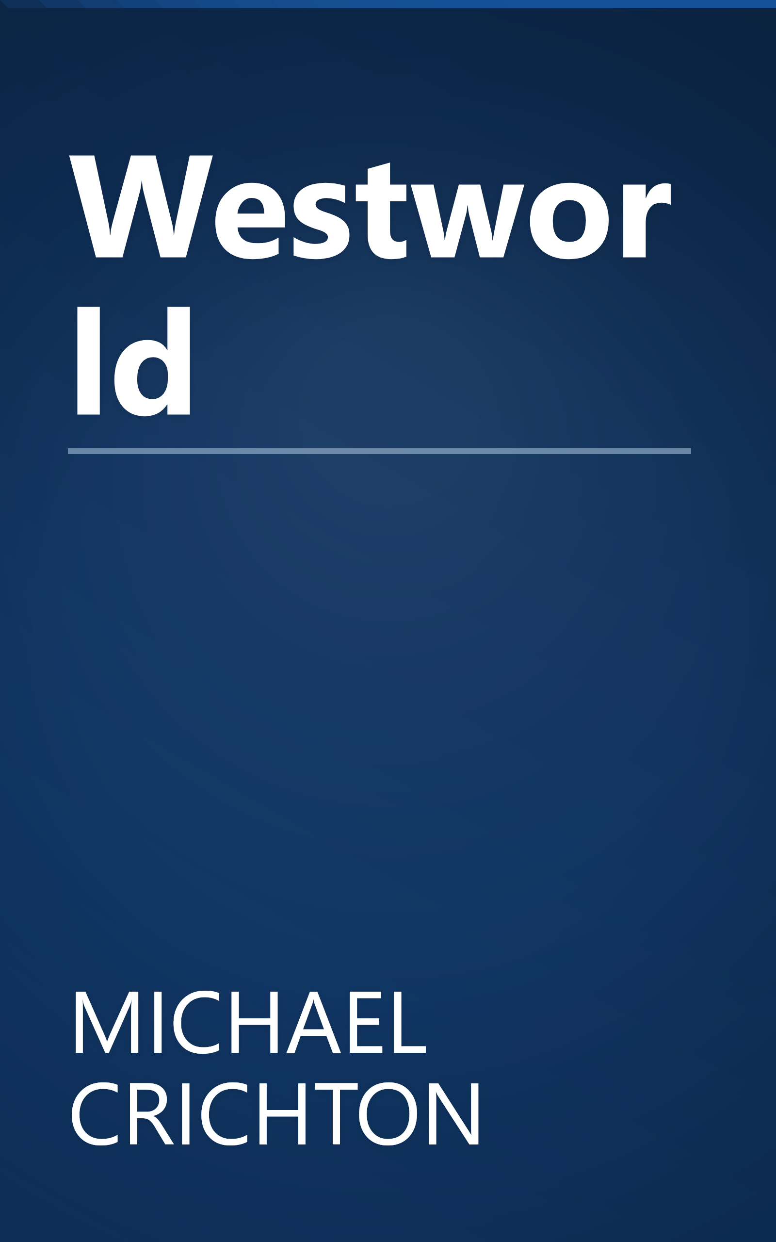 Westworld book cover