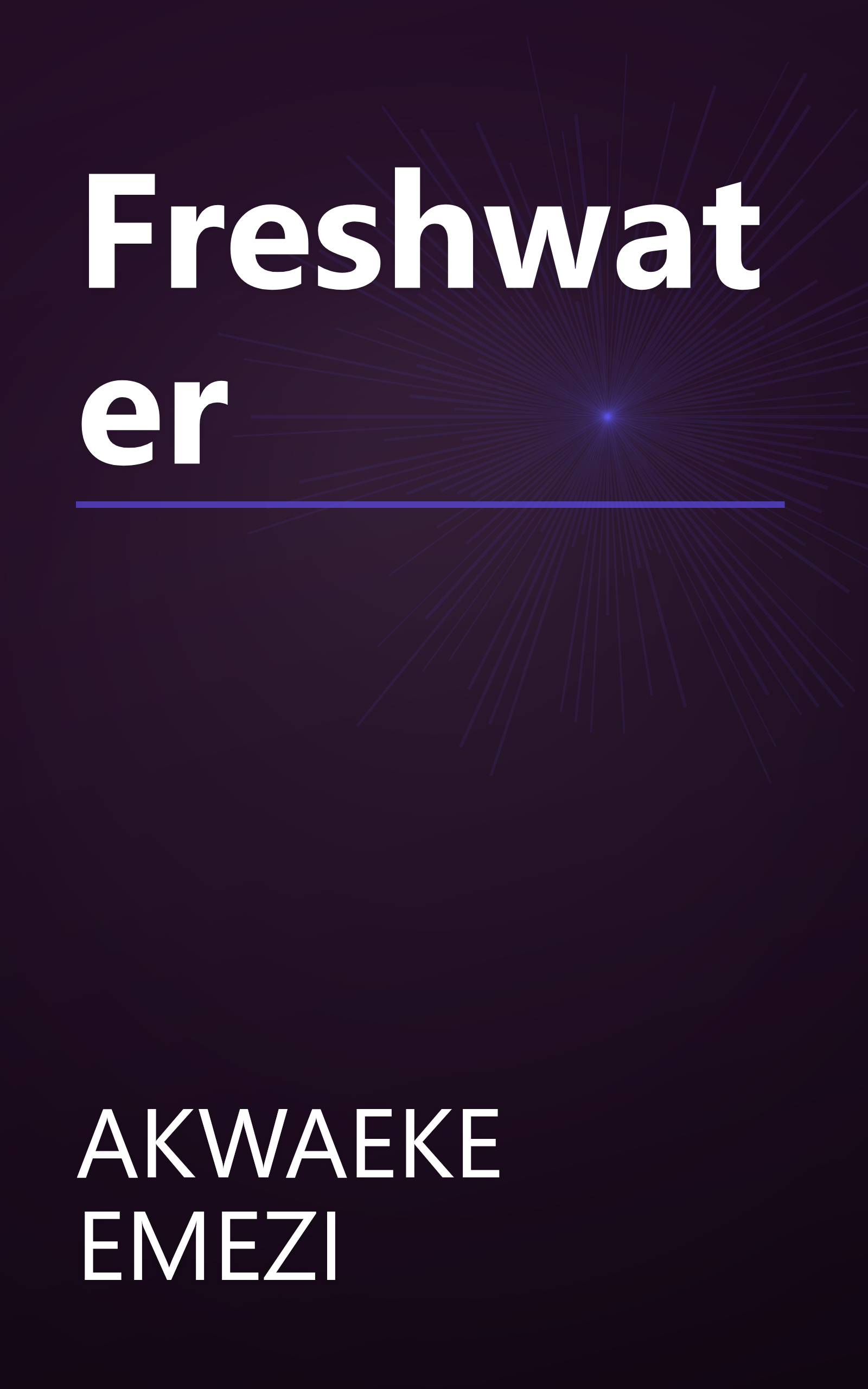 Freshwater book cover
