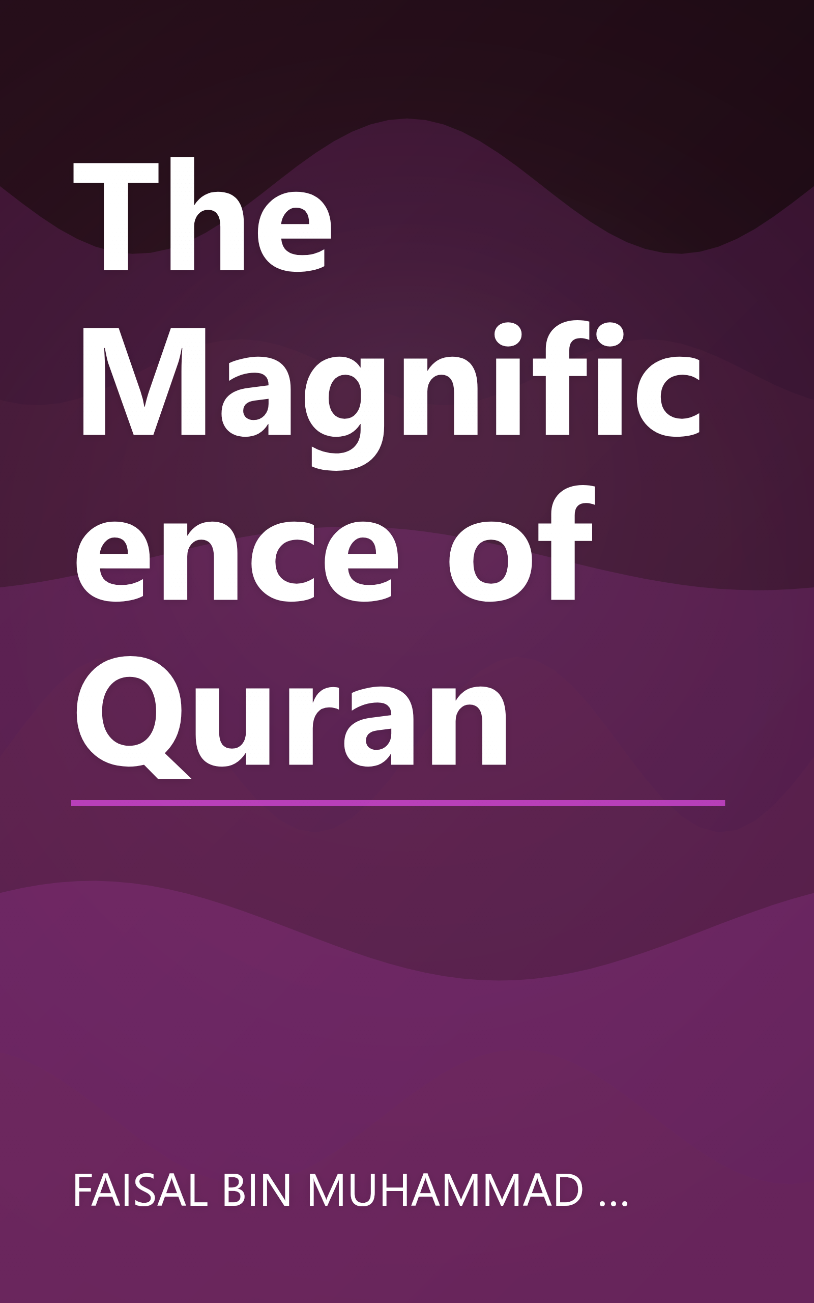 The Magnificence of Quran book cover