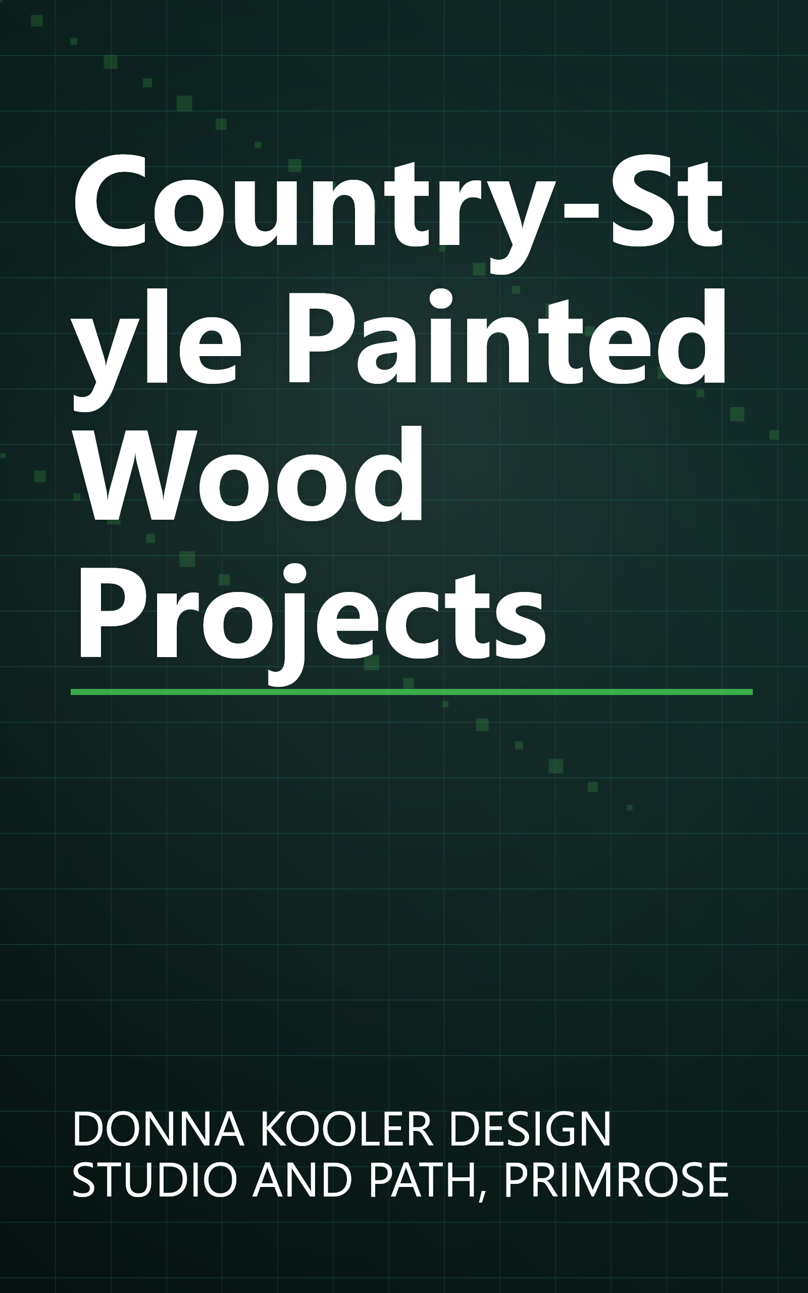 Country-Style Painted Wood Projects book cover