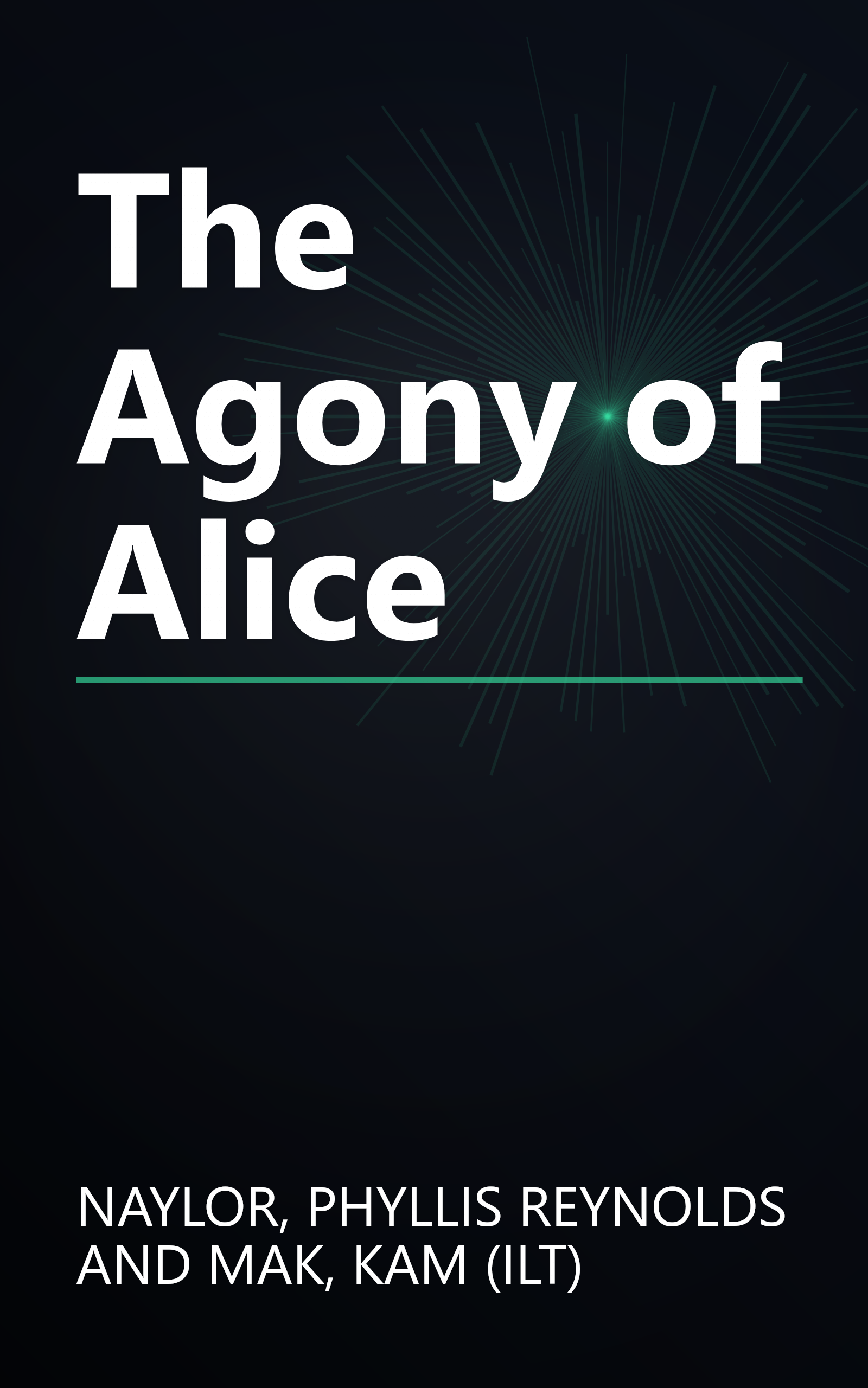 The Agony of Alice book cover