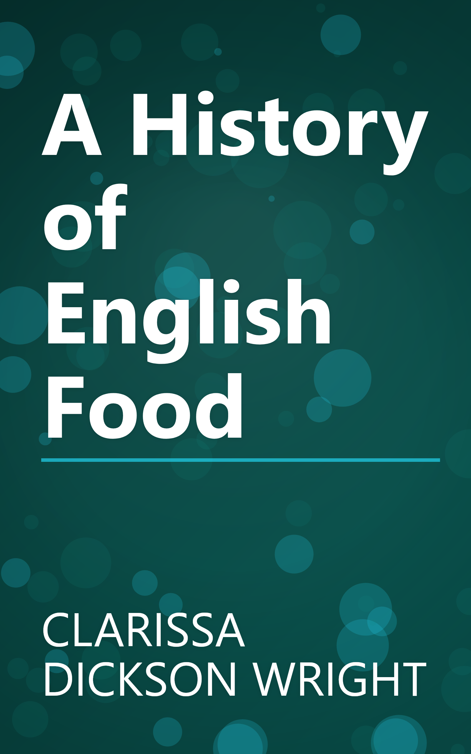 A History of English Food book cover