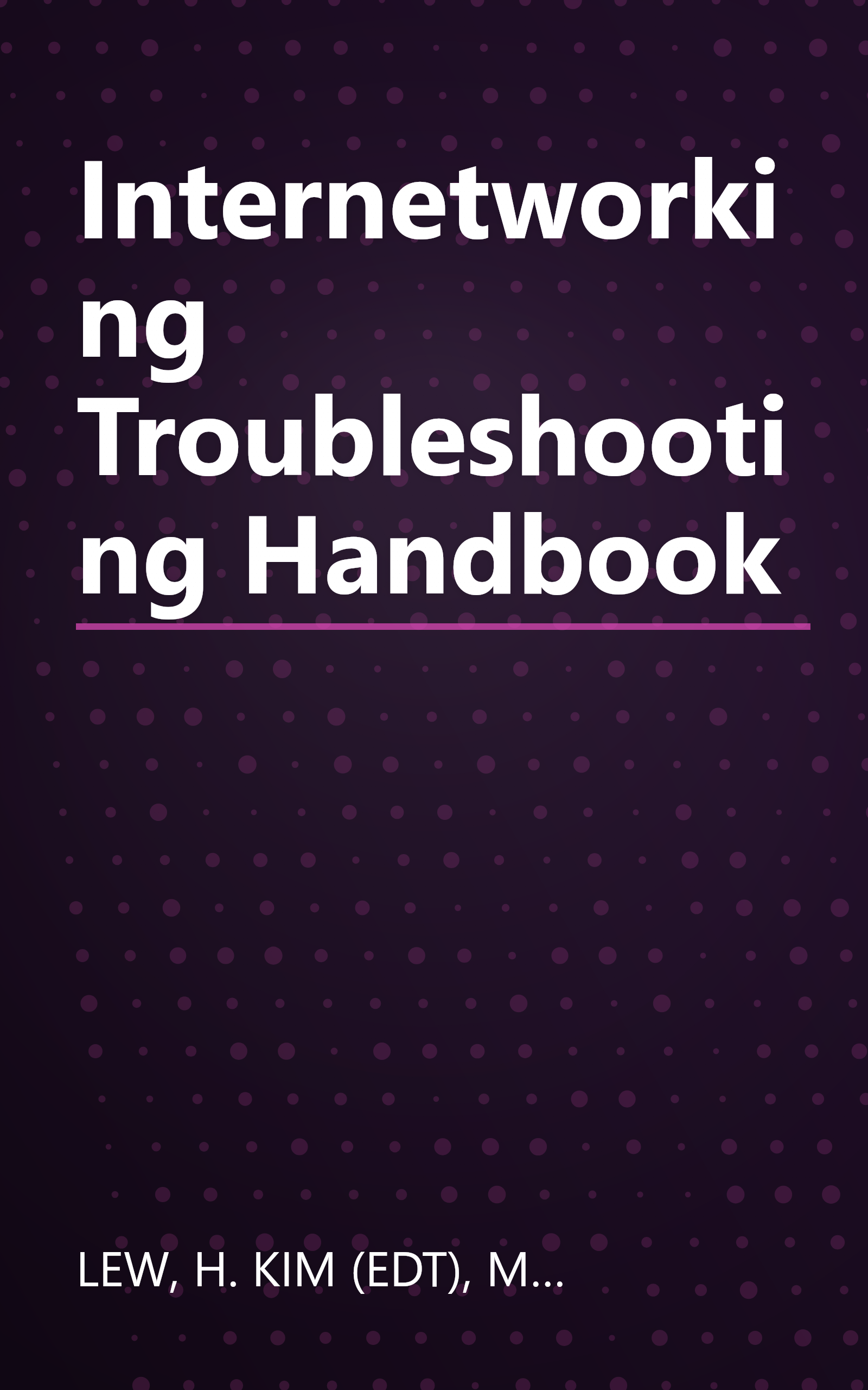Internetworking Troubleshooting Handbook book cover