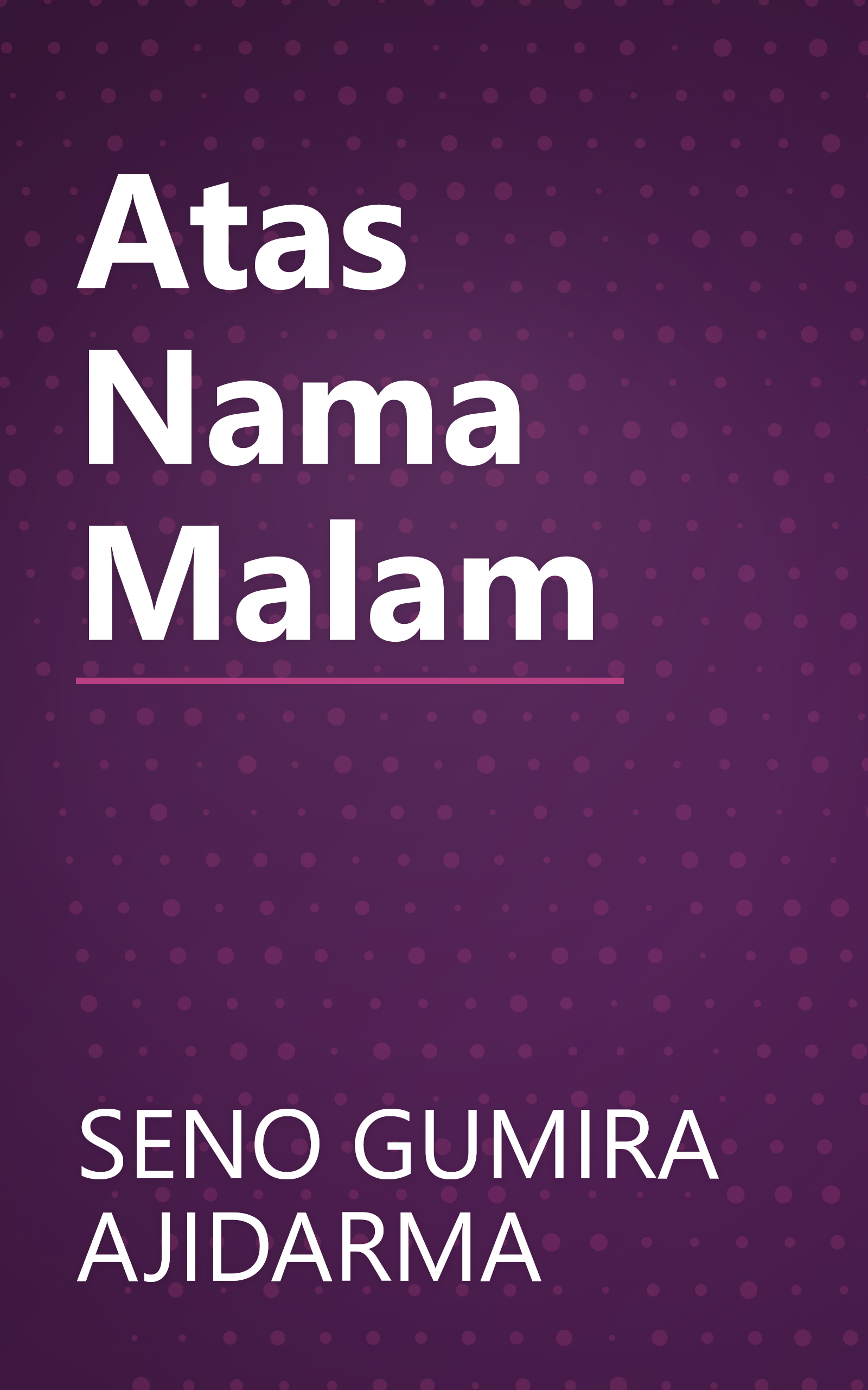 Atas Nama Malam book cover