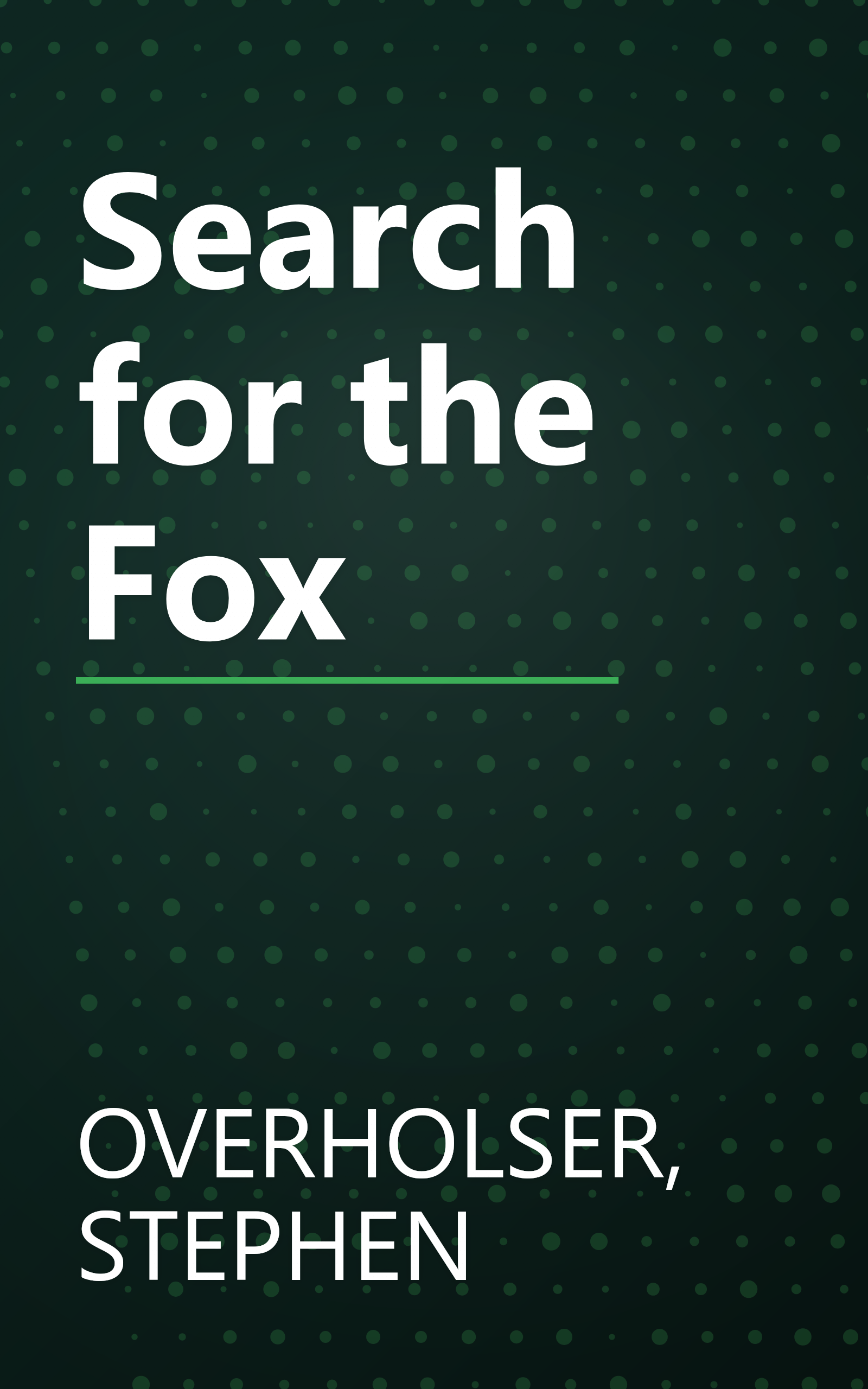 Search for the Fox book cover