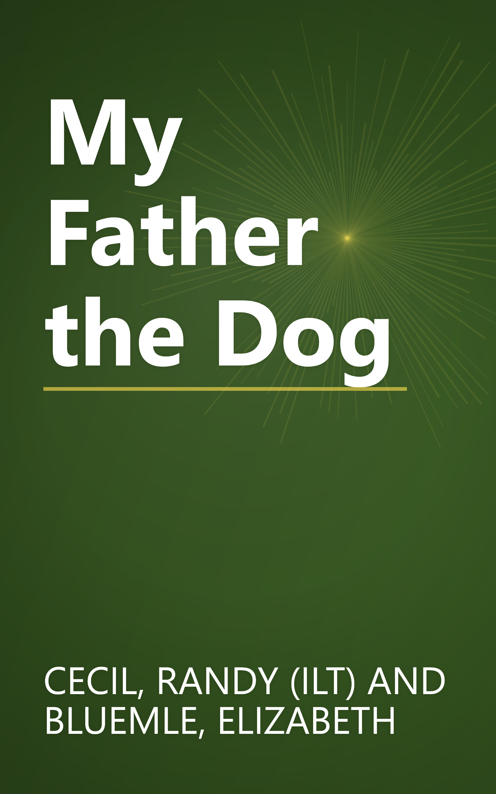 My Father the Dog book cover