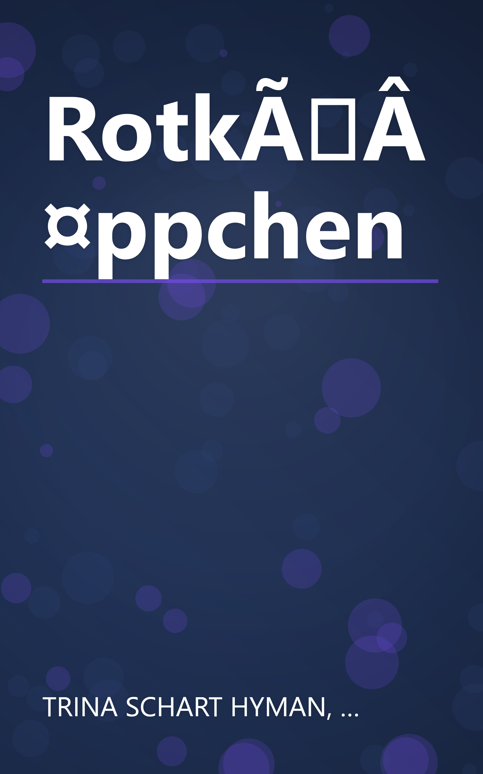 RotkÃÂ¤ppchen book cover
