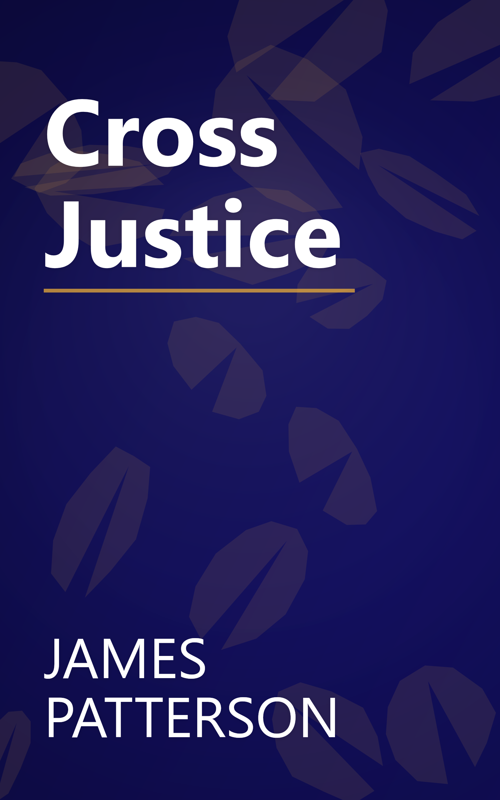 Cross Justice book cover