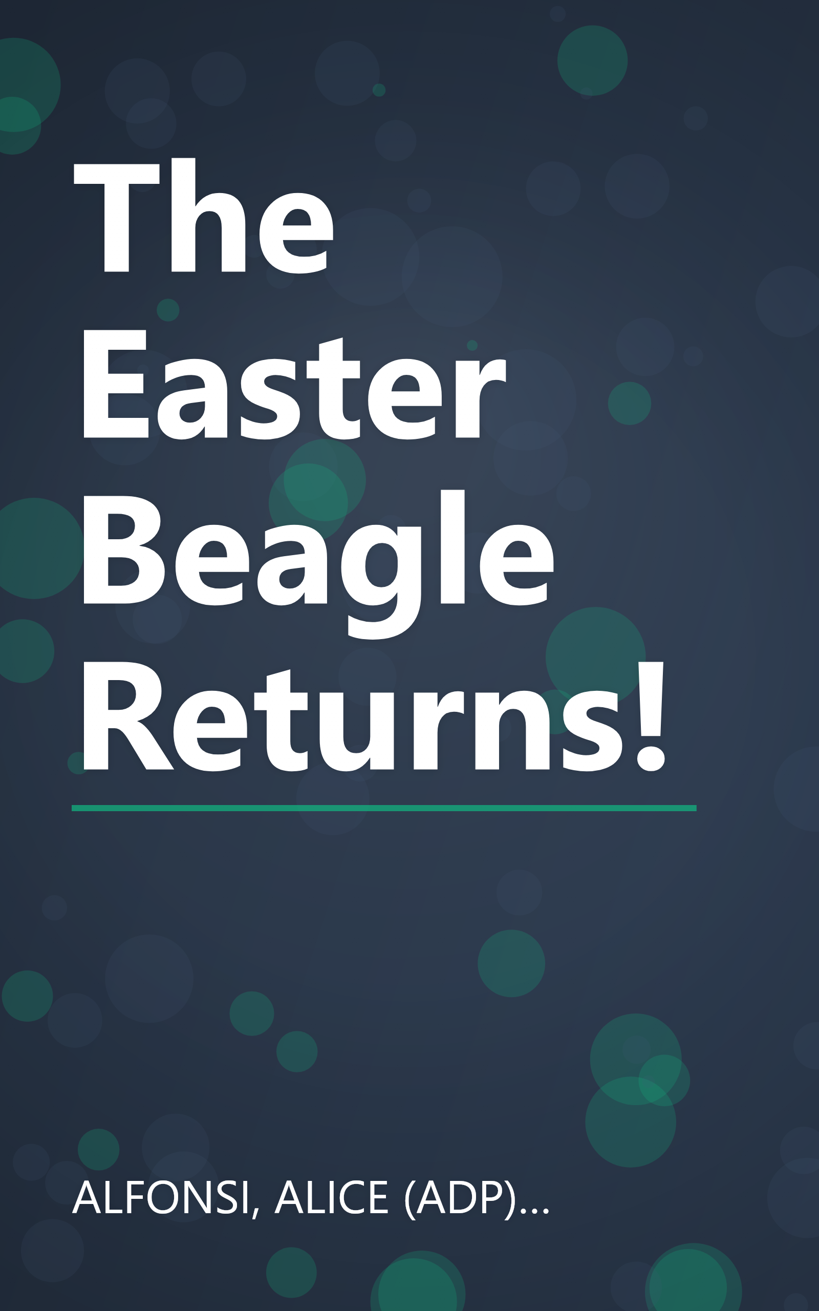 The Easter Beagle Returns! book cover