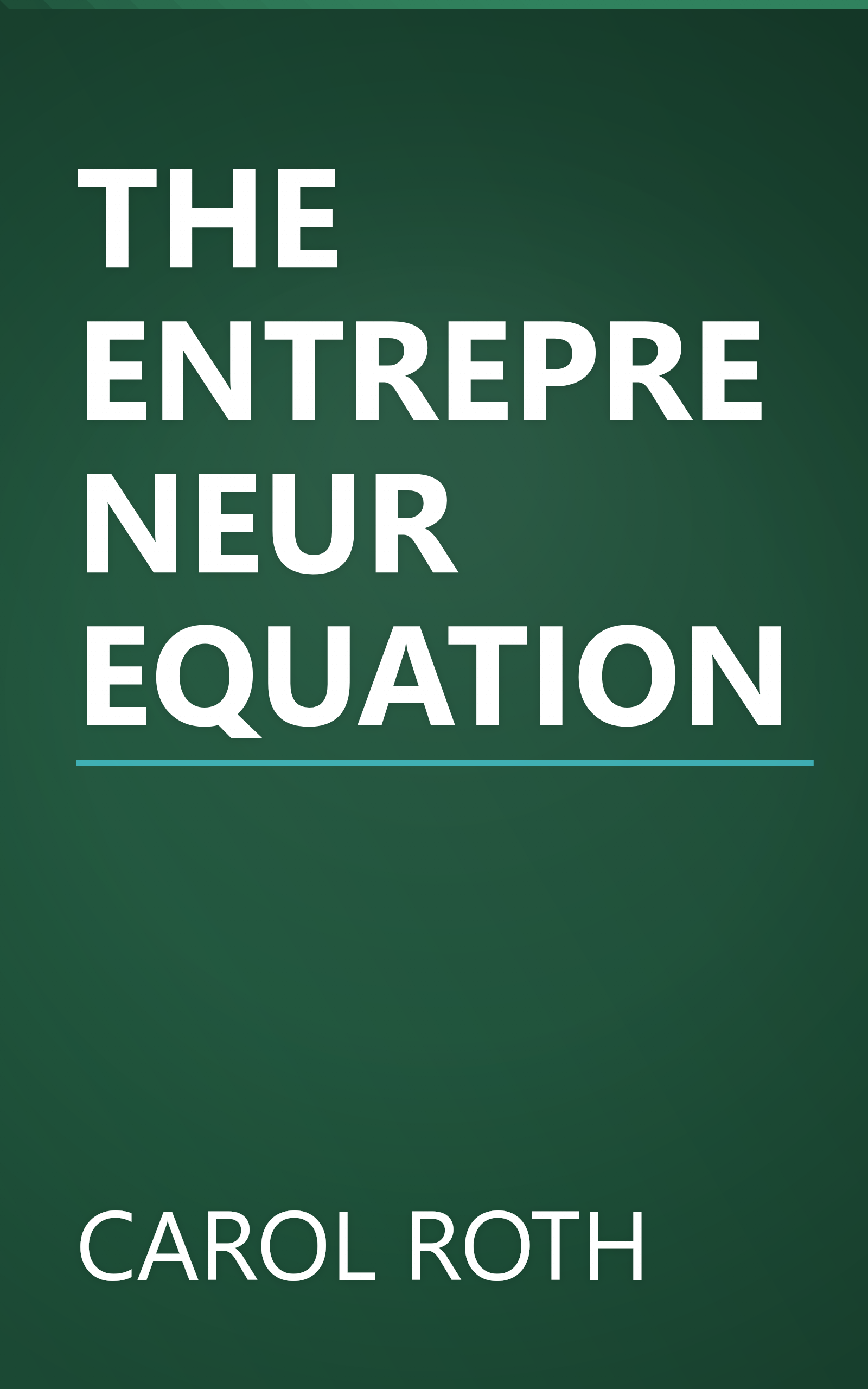 THE ENTREPRENEUR EQUATION book cover