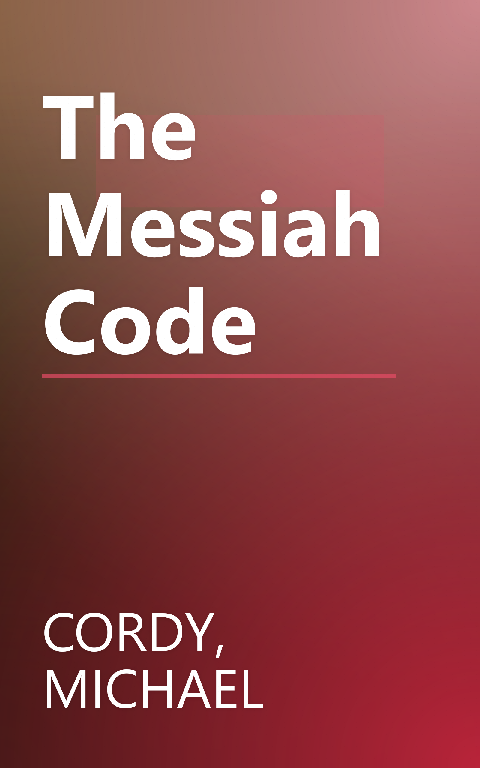 The Messiah Code book cover
