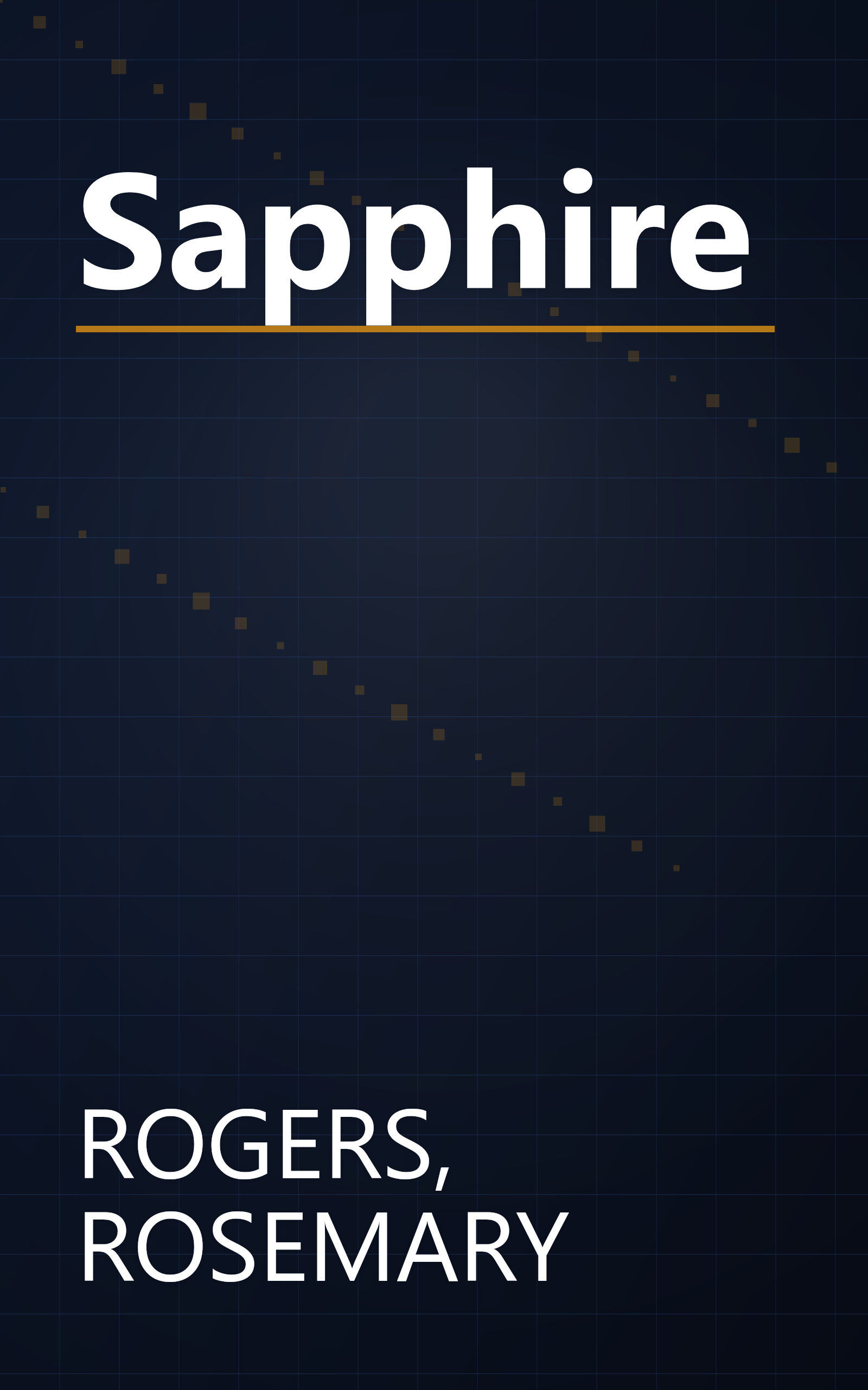 Sapphire book cover