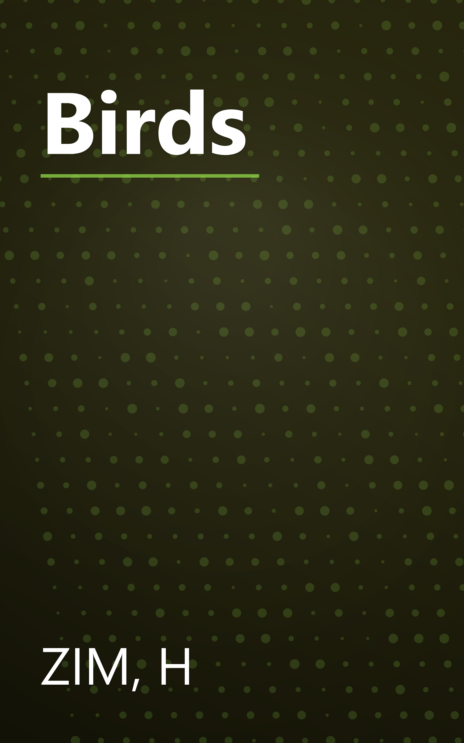 Birds book cover