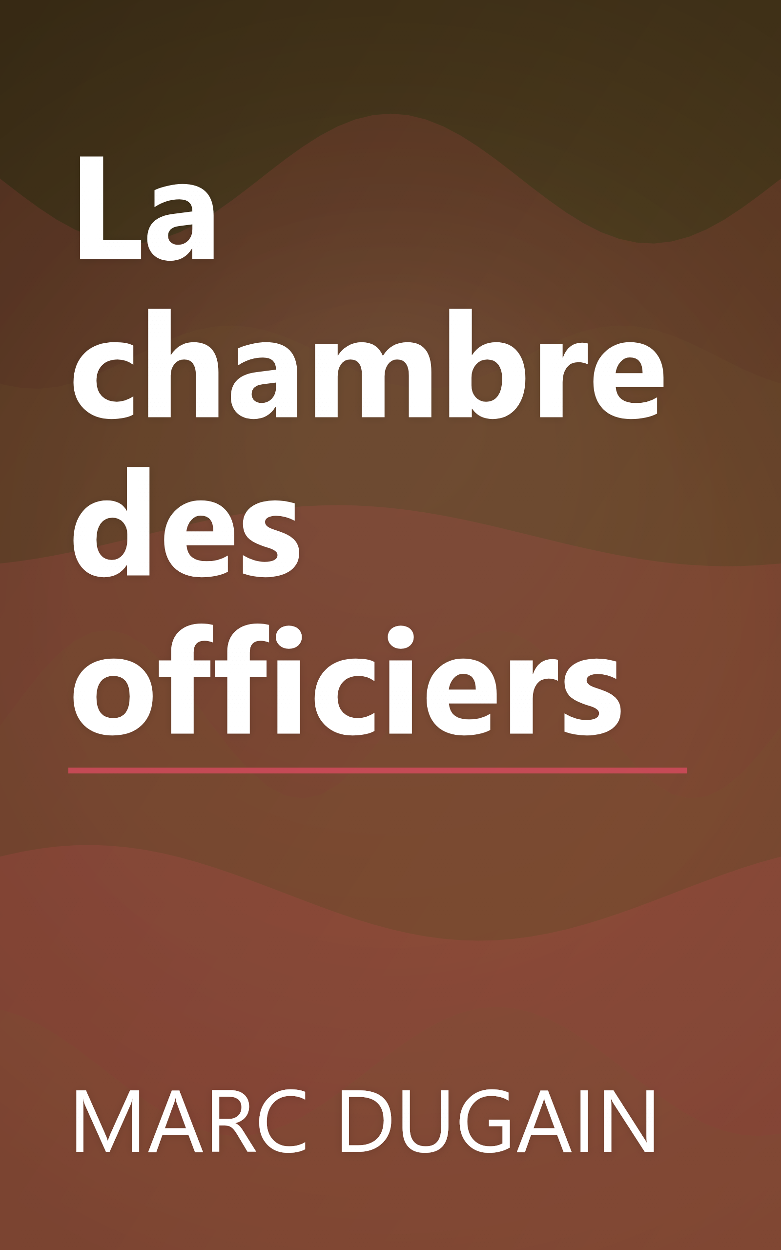 La chambre des officiers book cover