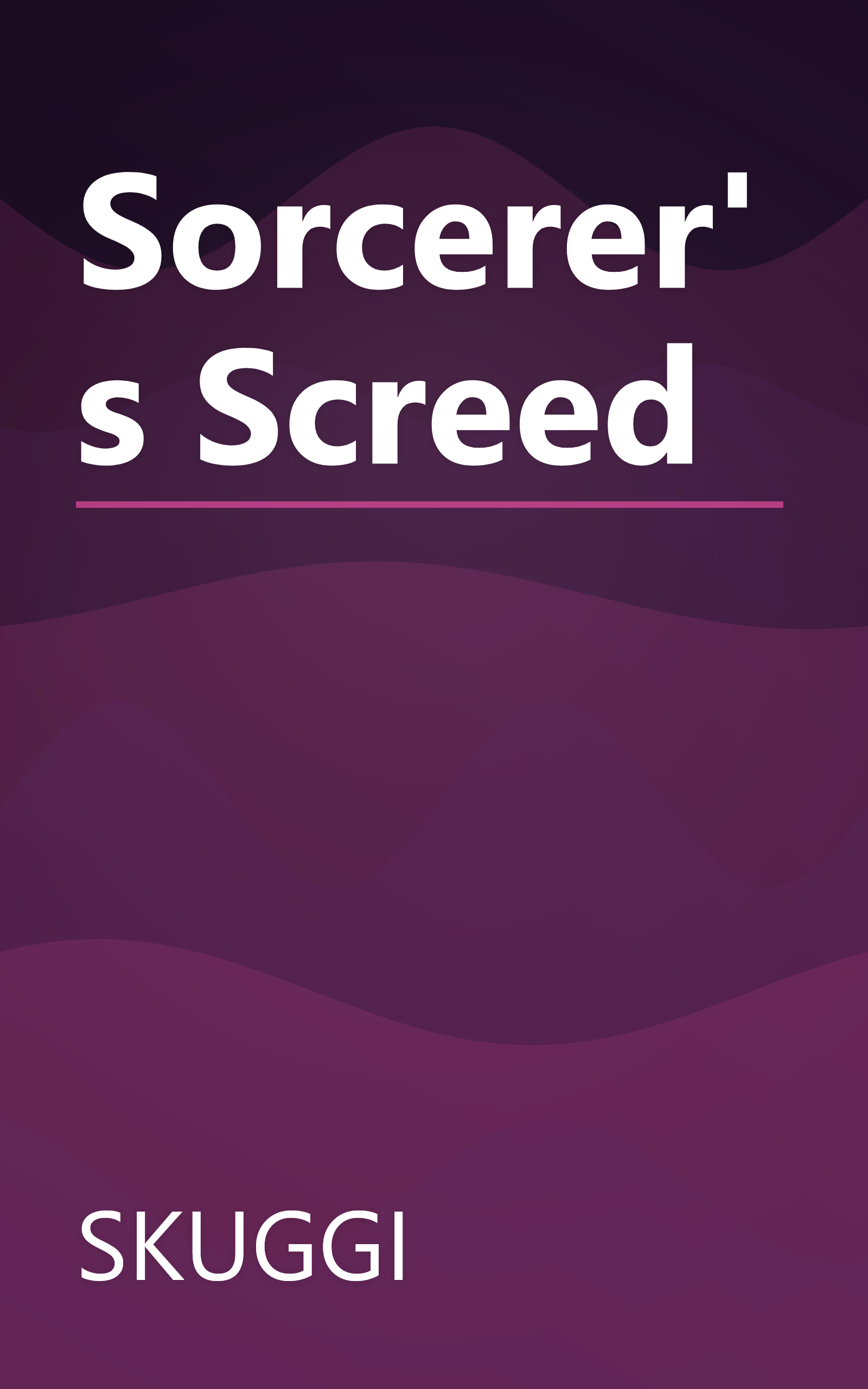 Sorcerer's Screed book cover