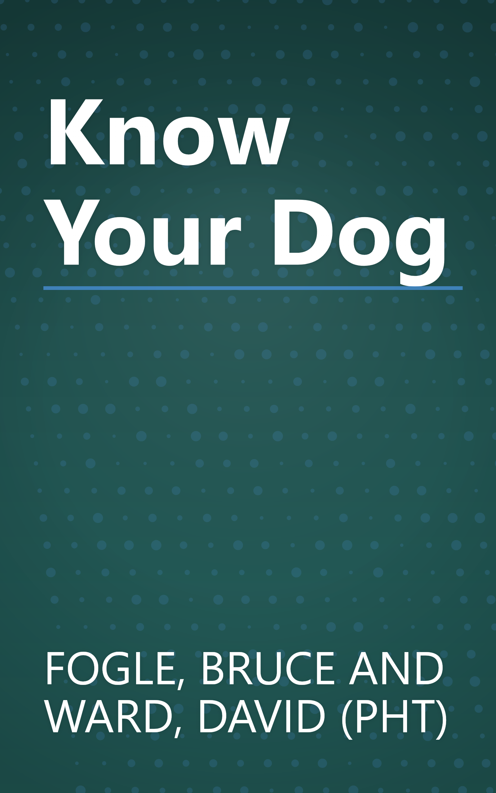 Know Your Dog book cover