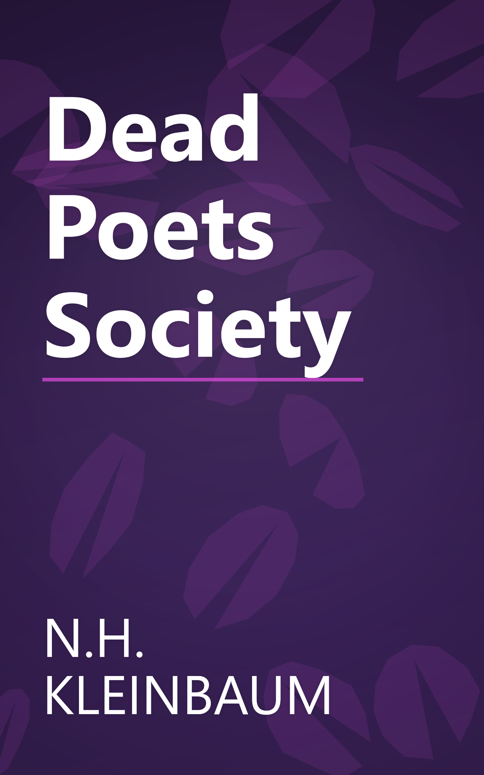Dead Poets Society book cover
