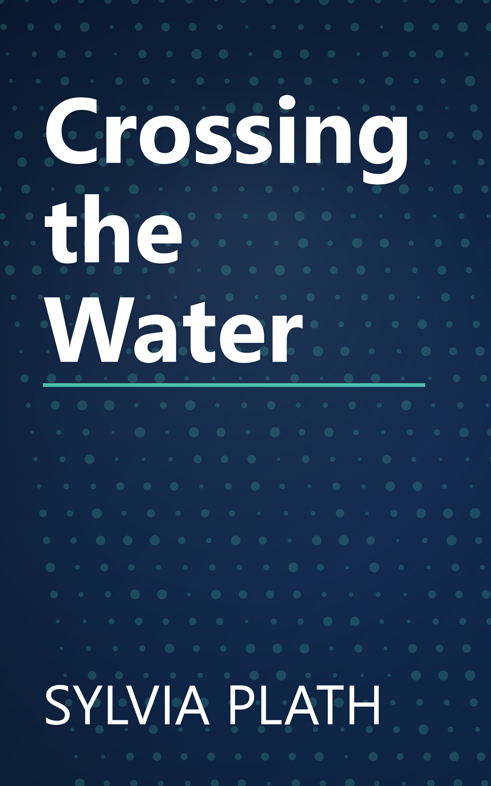 Crossing the Water book cover