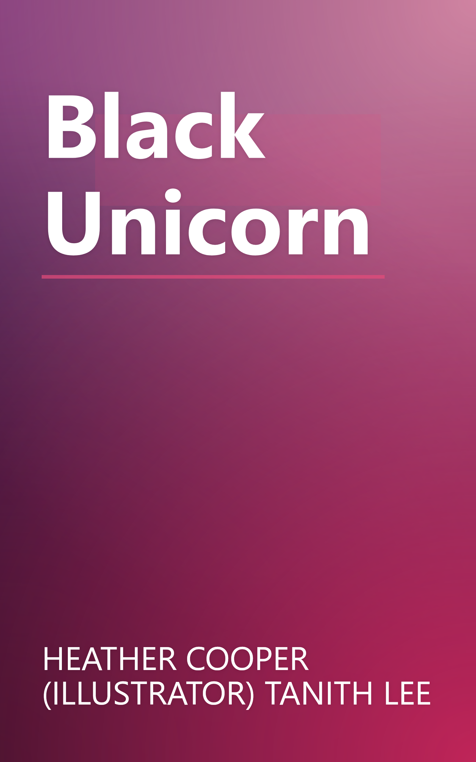Black Unicorn book cover
