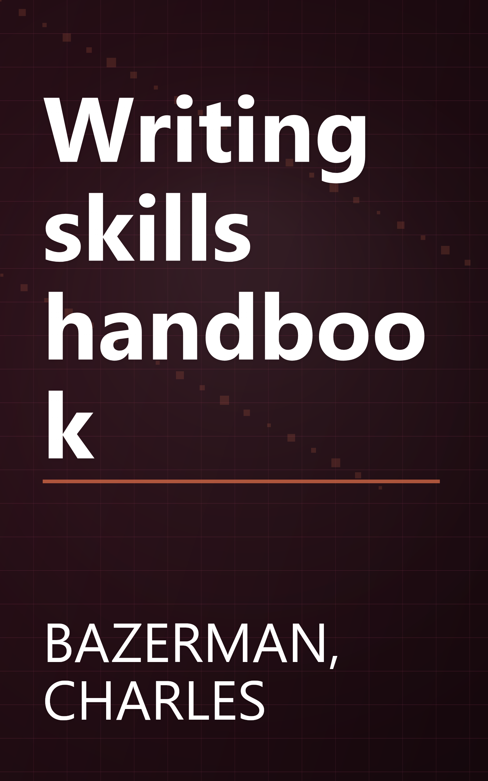 Writing skills handbook book cover