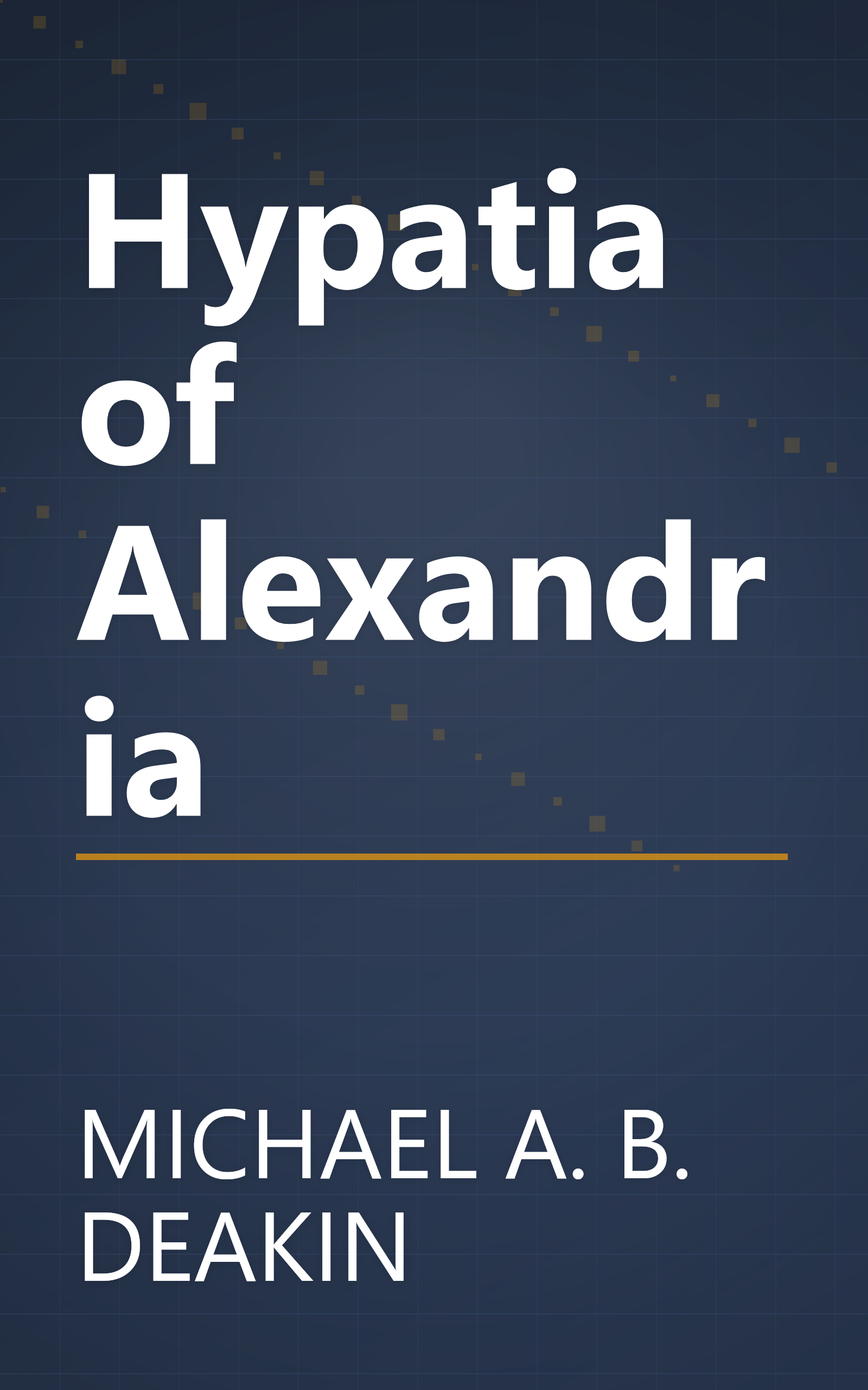Hypatia of Alexandria book cover