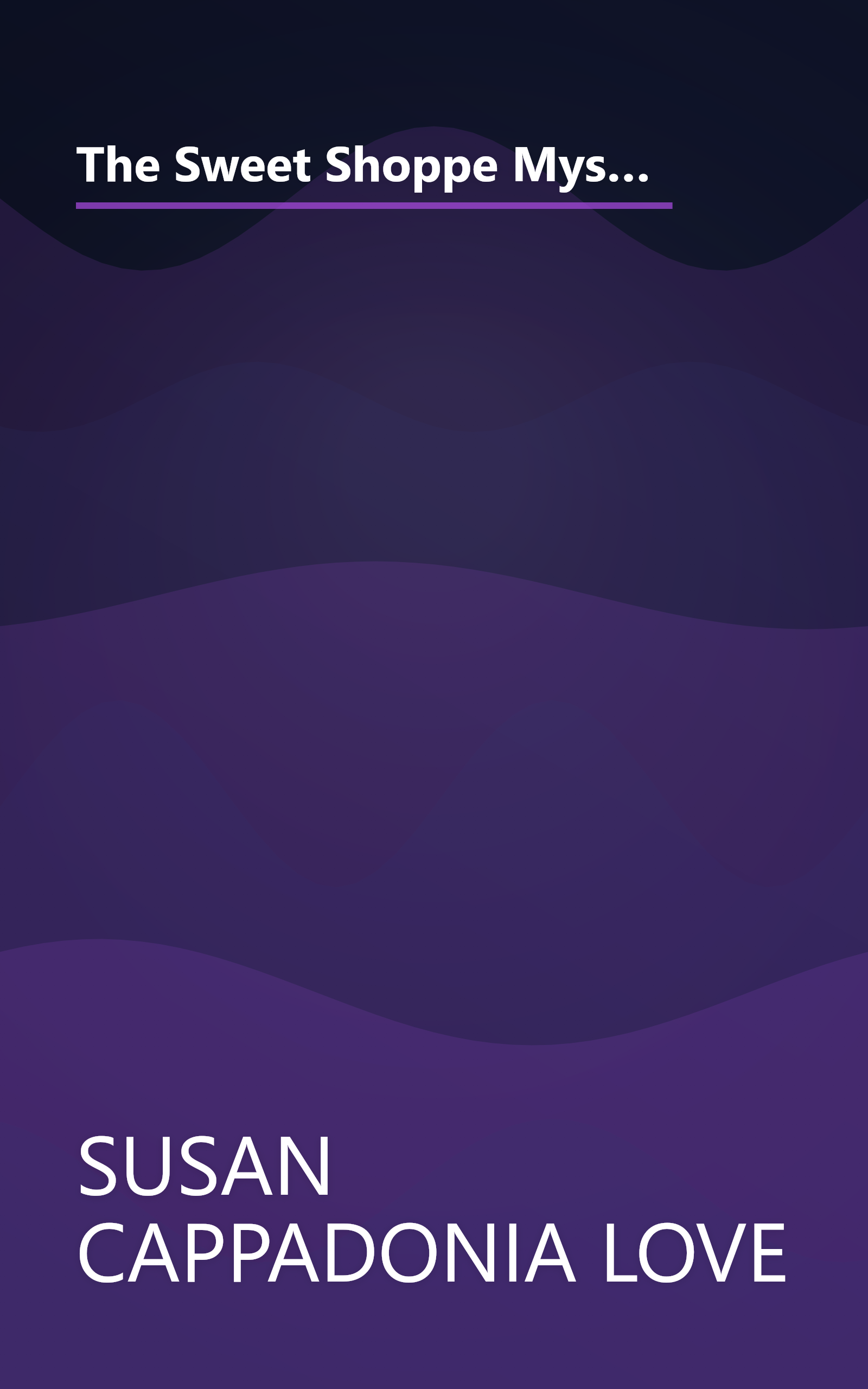 The Sweet Shoppe Mystery Featuring Jenny, Book 7 (Our Generation) by Susan Cappadonia Love (2010) Hardcover book cover