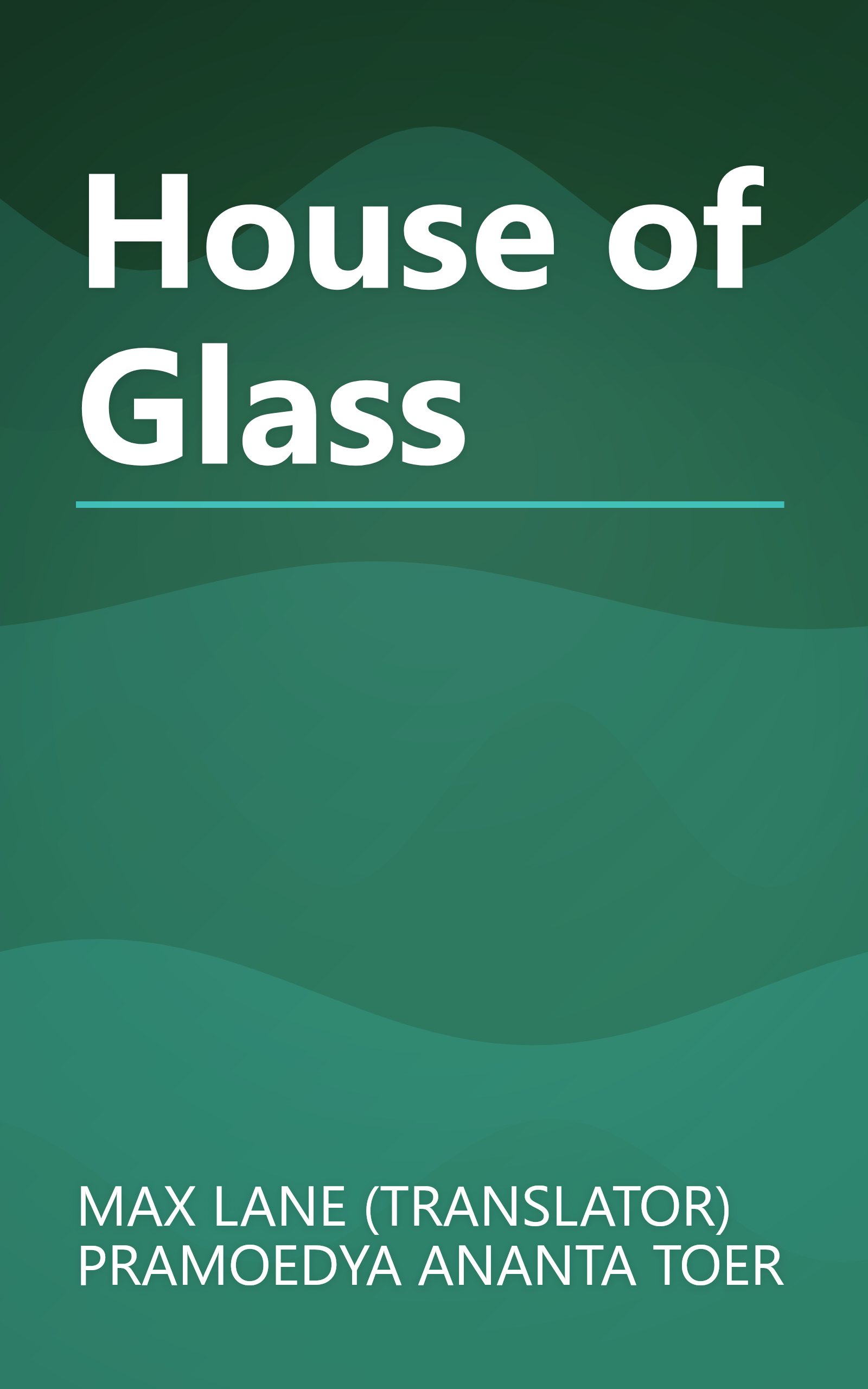 House of Glass book cover