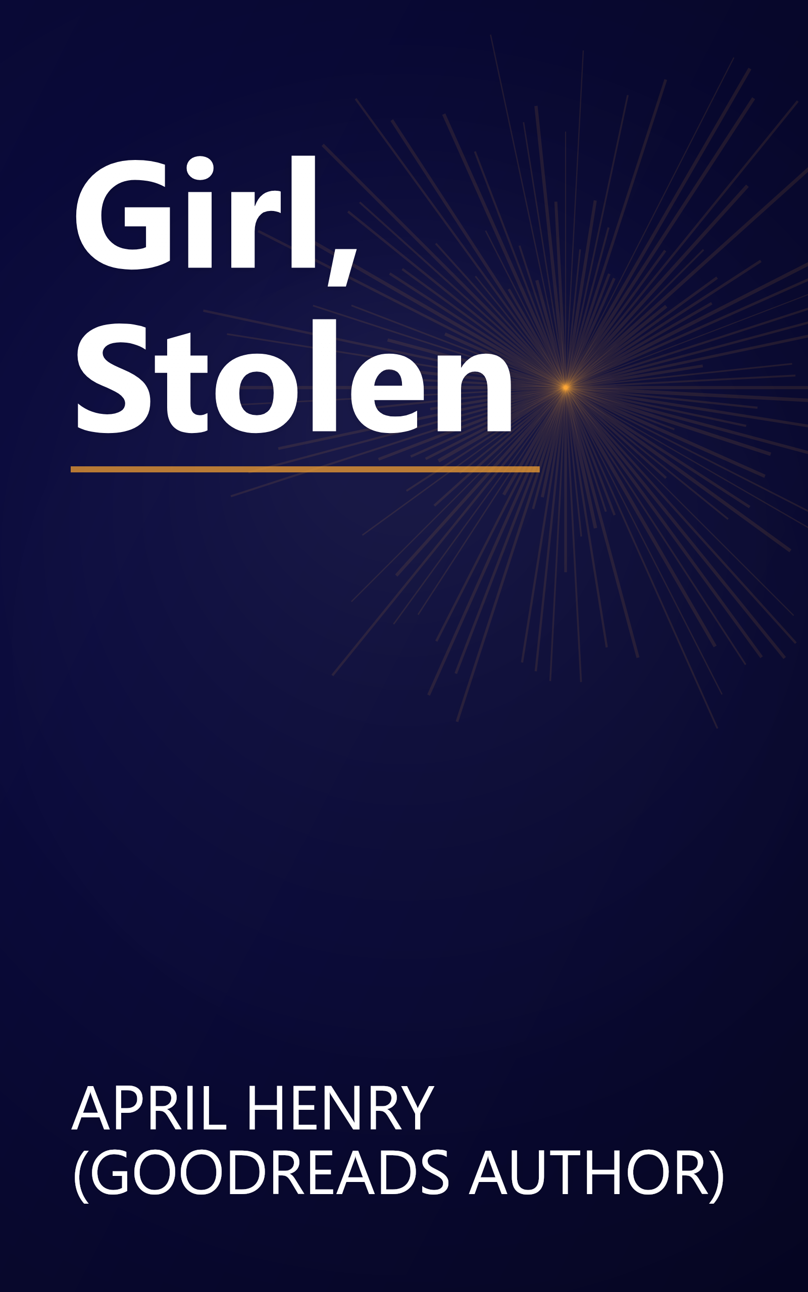 Girl, Stolen book cover