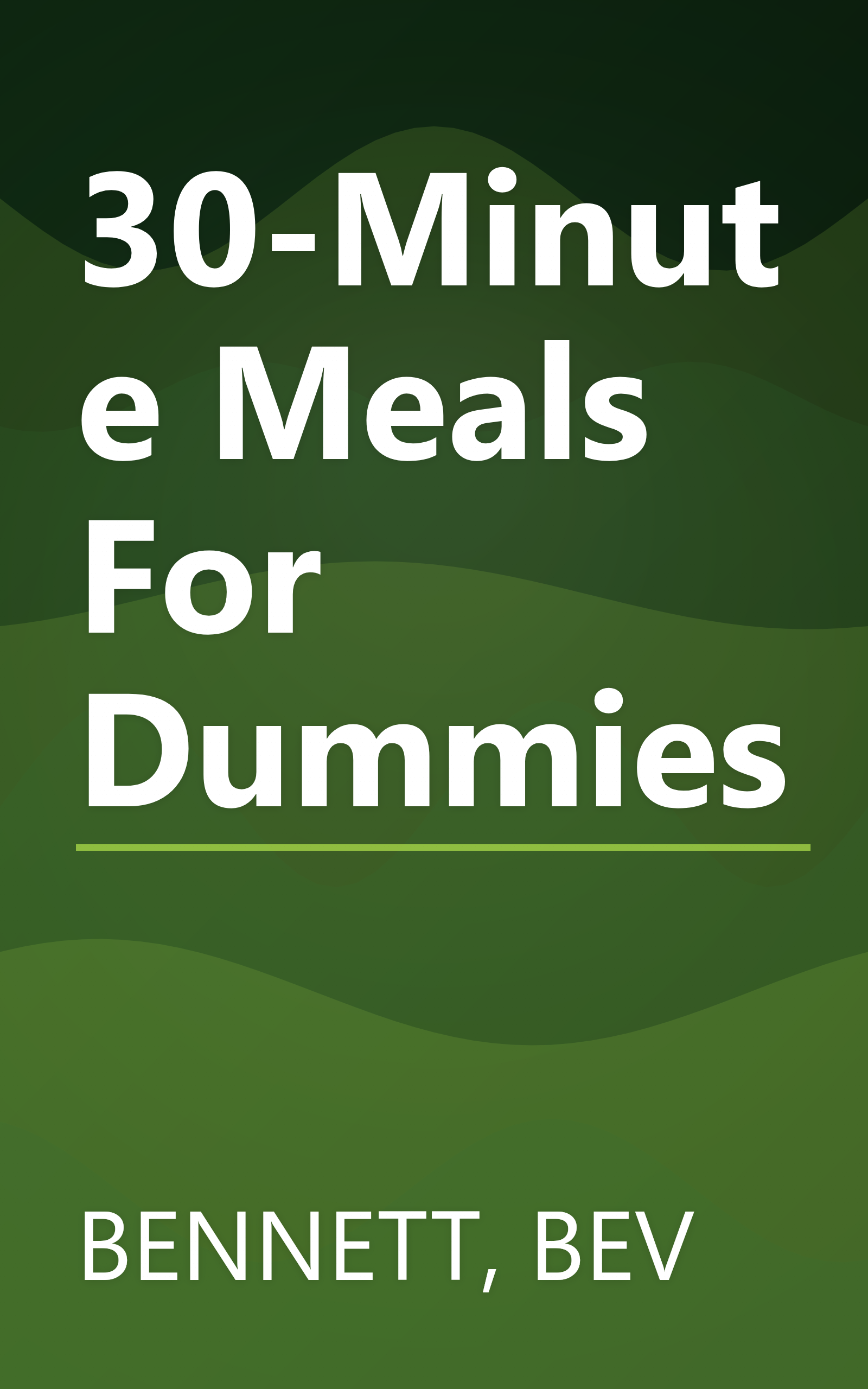 30-Minute Meals For Dummies book cover