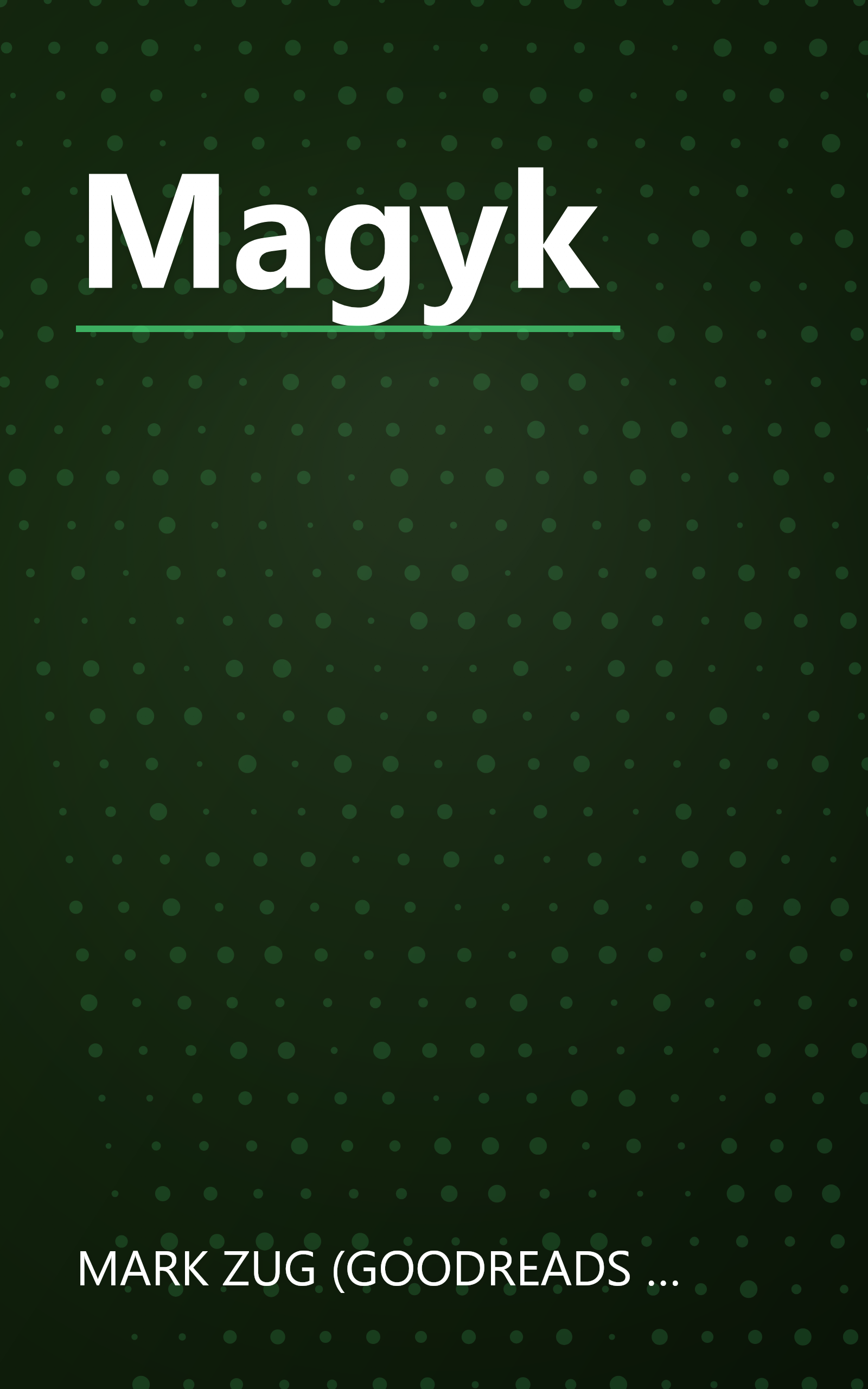 Magyk book cover