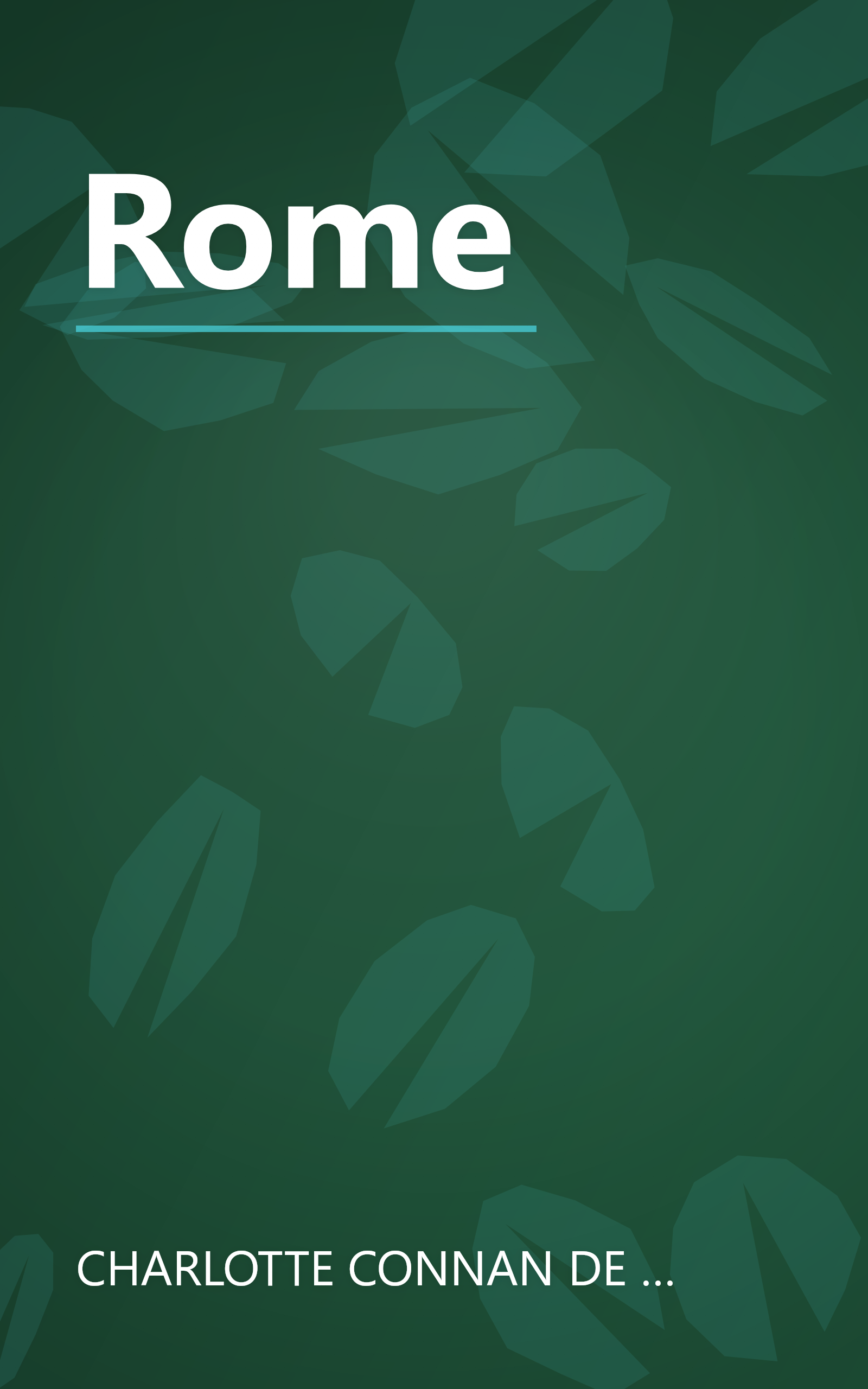 Rome book cover