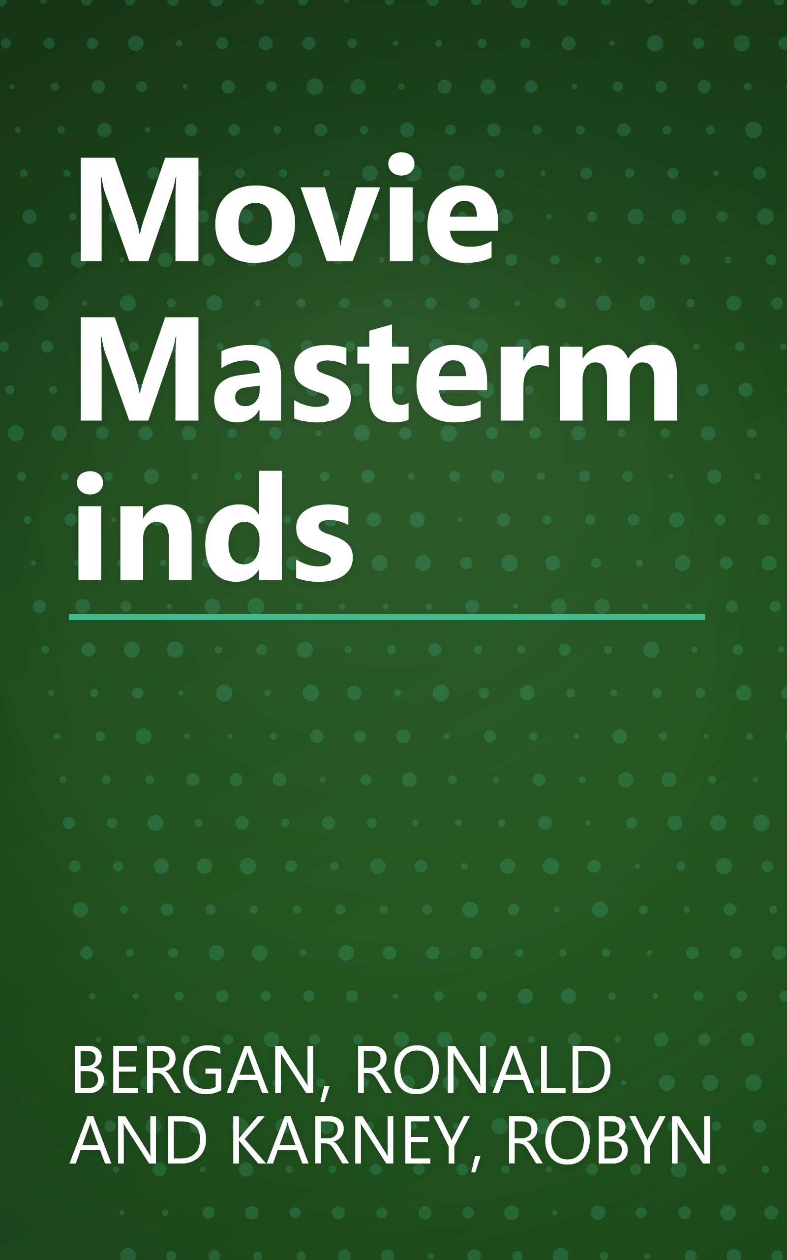 Movie Masterminds book cover