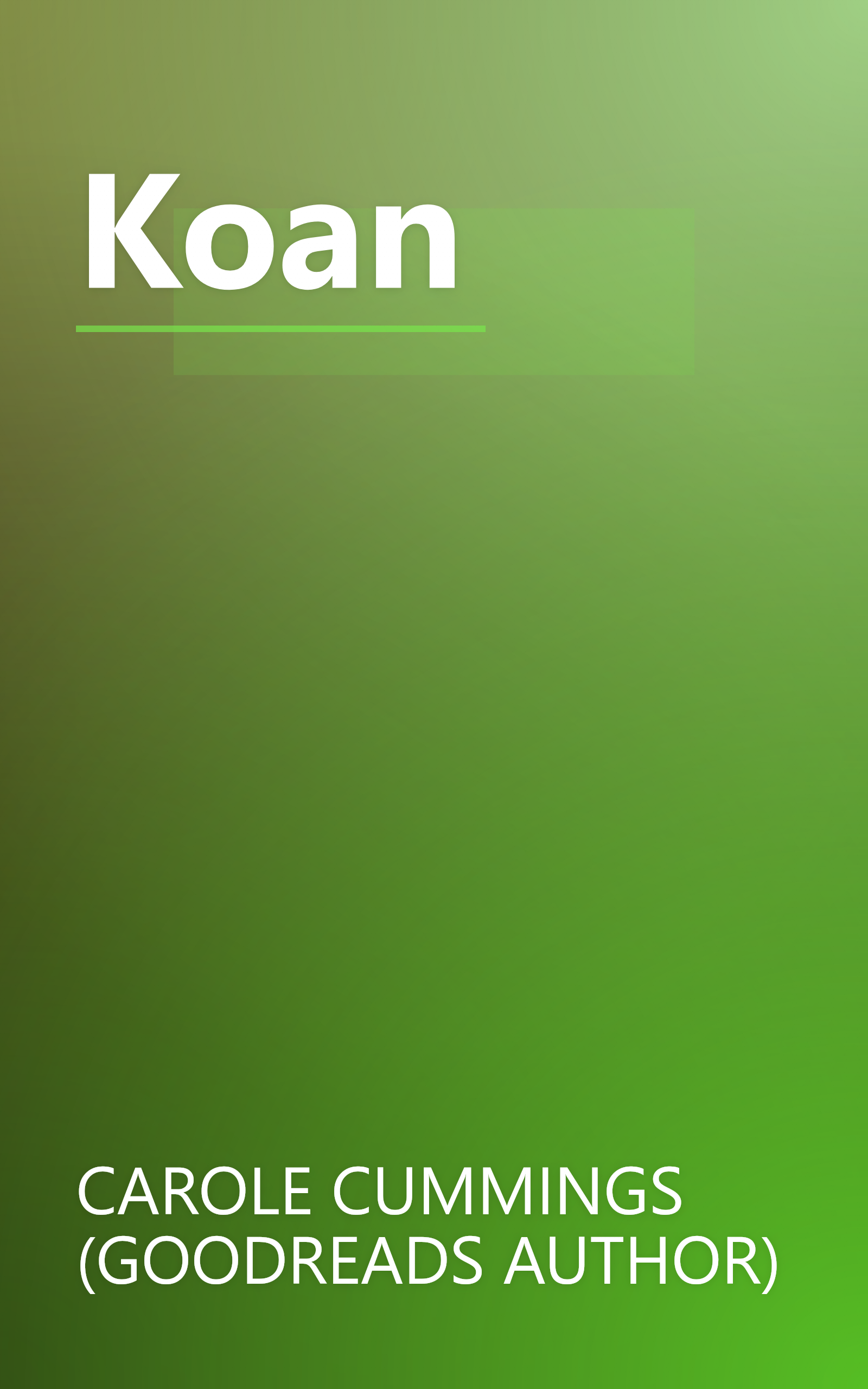 Koan book cover