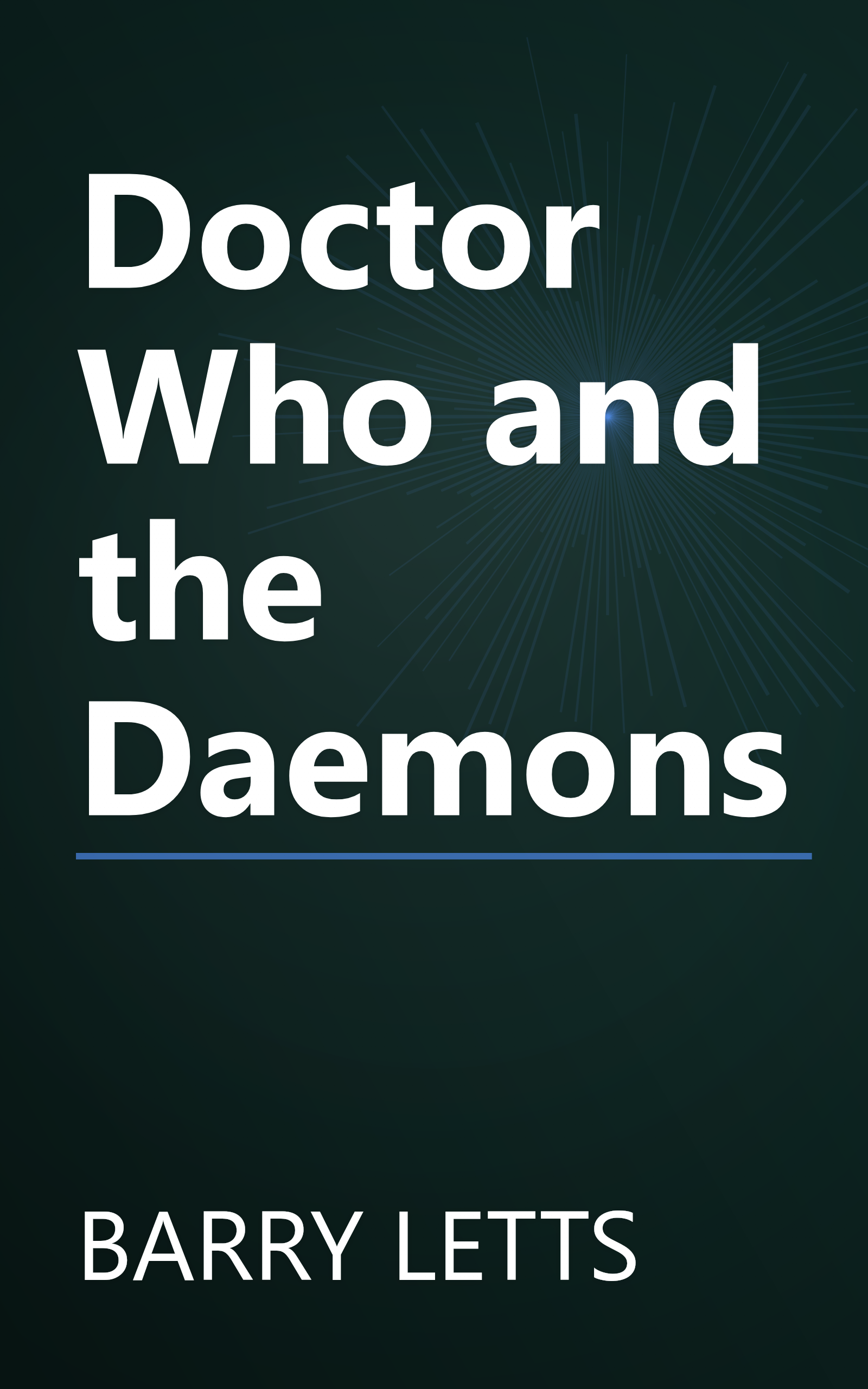 Doctor Who and the Daemons book cover