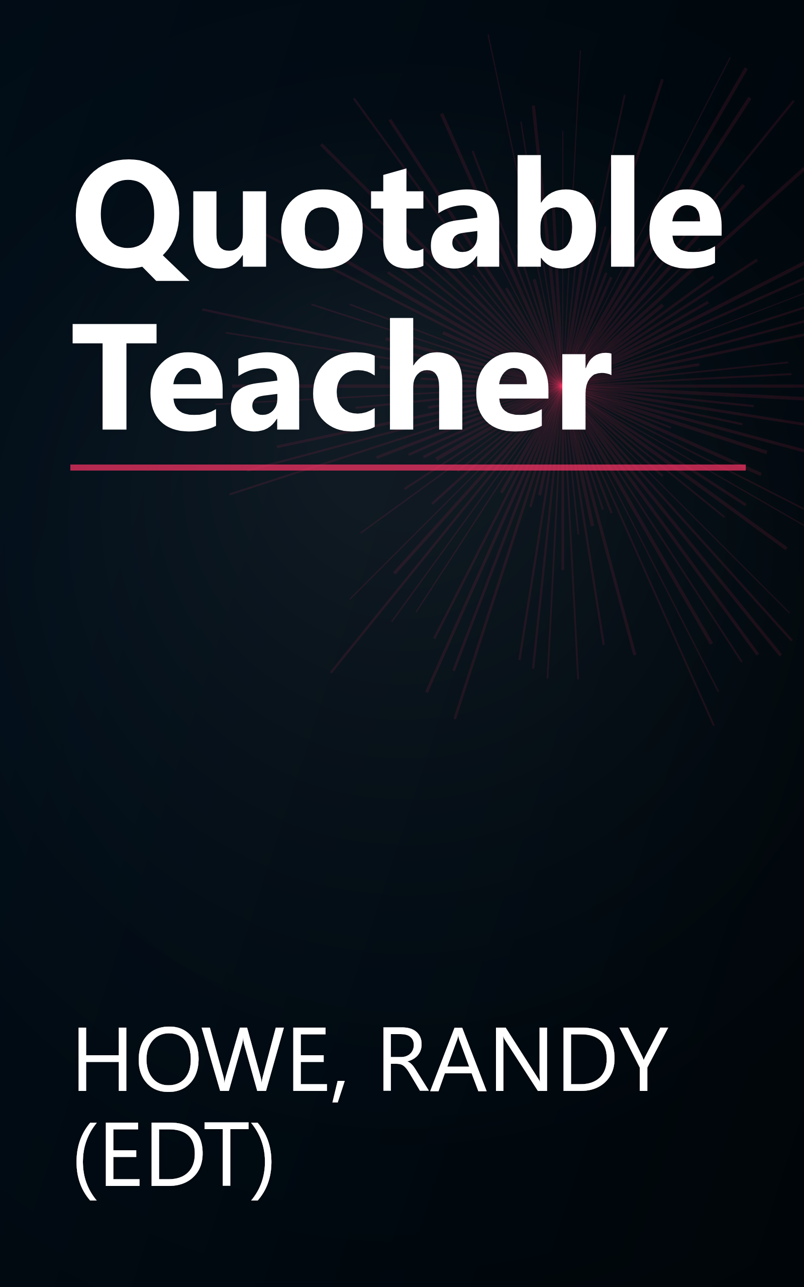 Quotable Teacher book cover