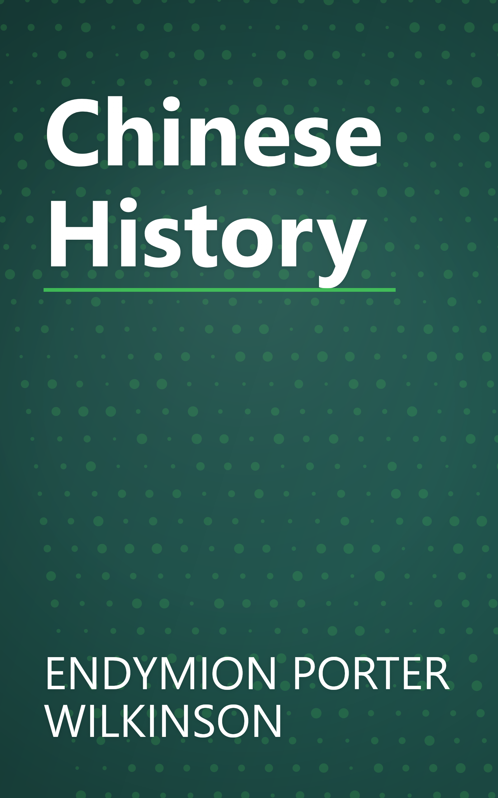 Chinese History book cover