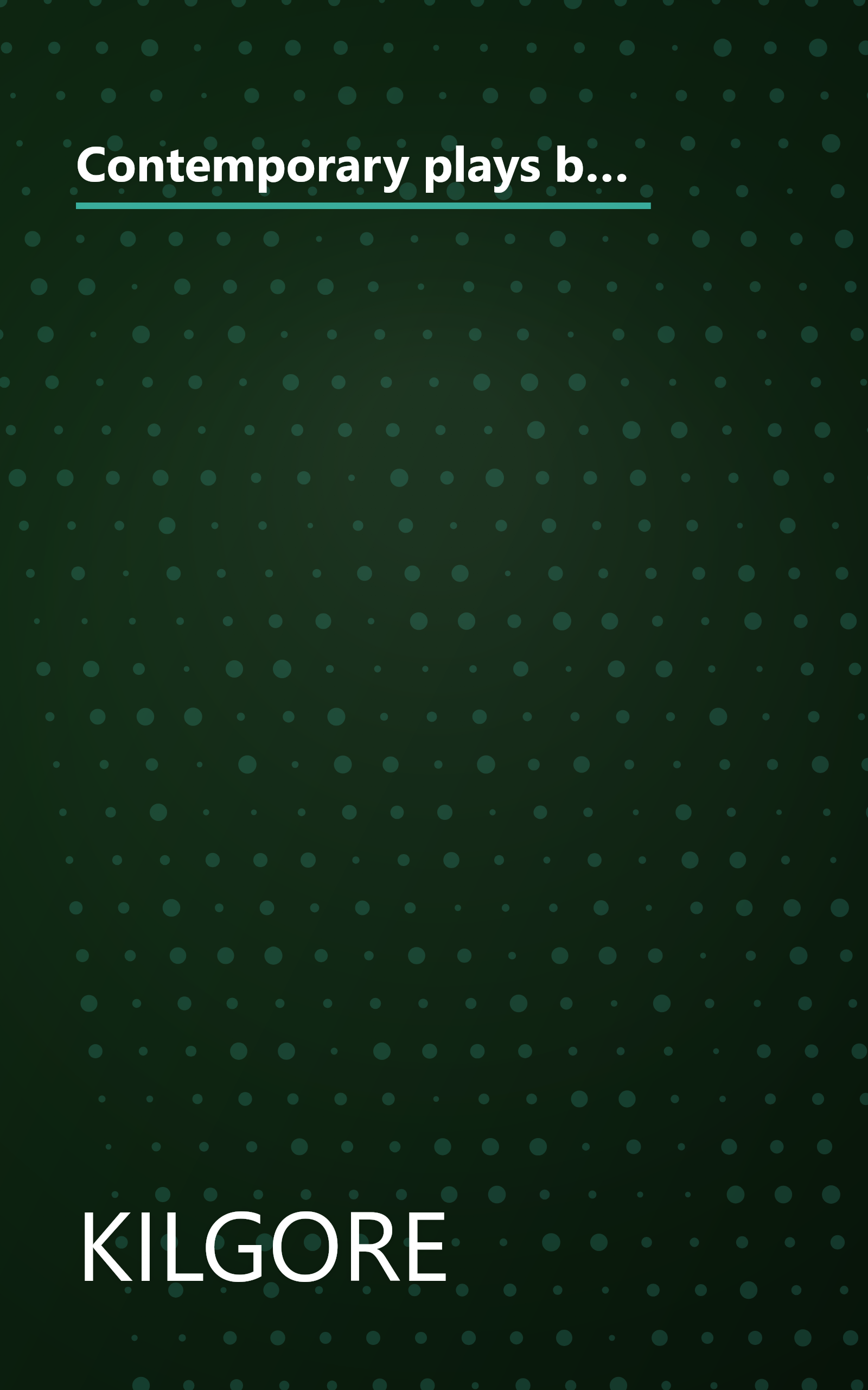 Contemporary plays by women: Outstanding winners and runners-up for the Susan Smith Blackburn Prize, 1978-1990 book cover