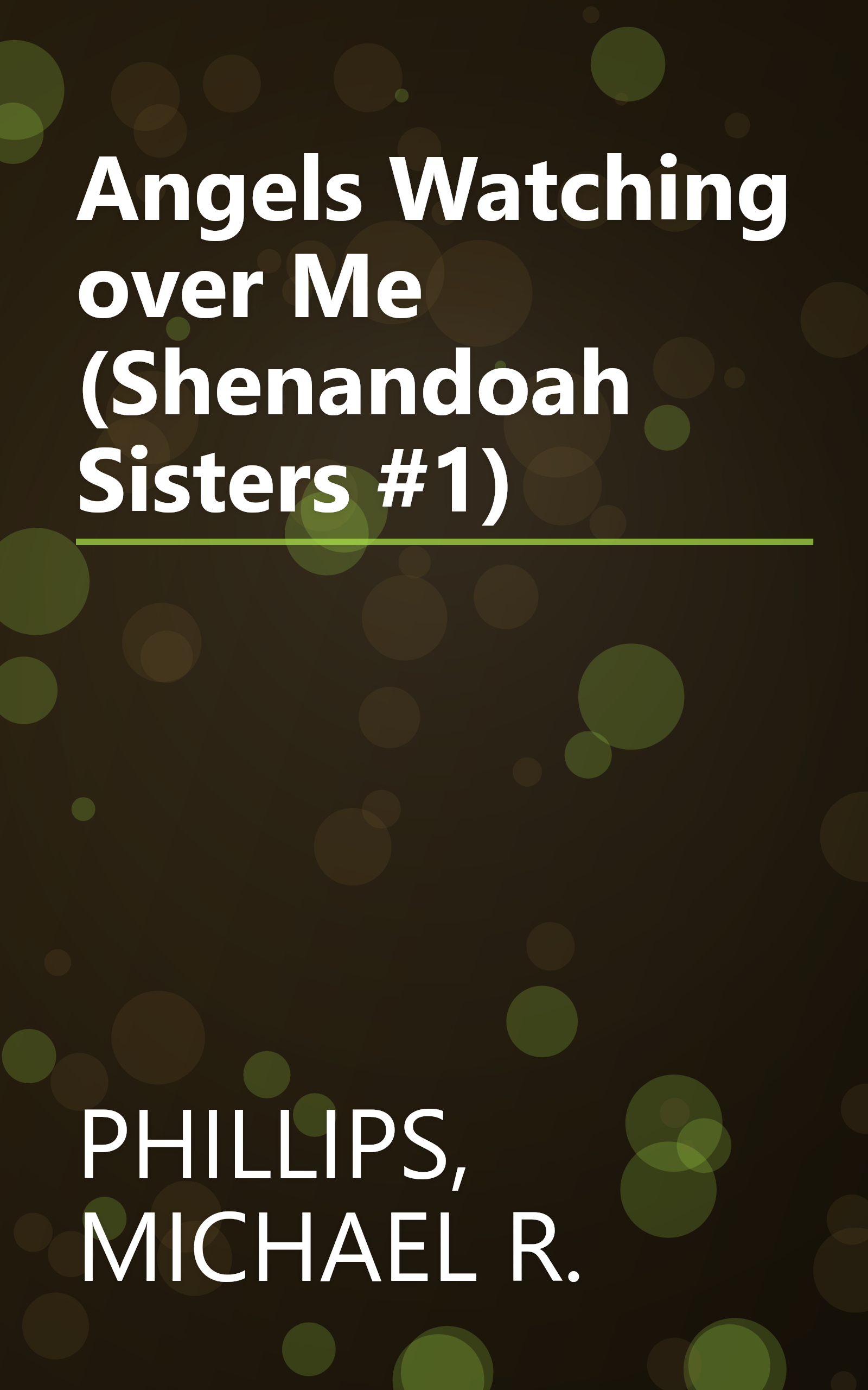 Angels Watching over Me (Shenandoah Sisters #1) book cover