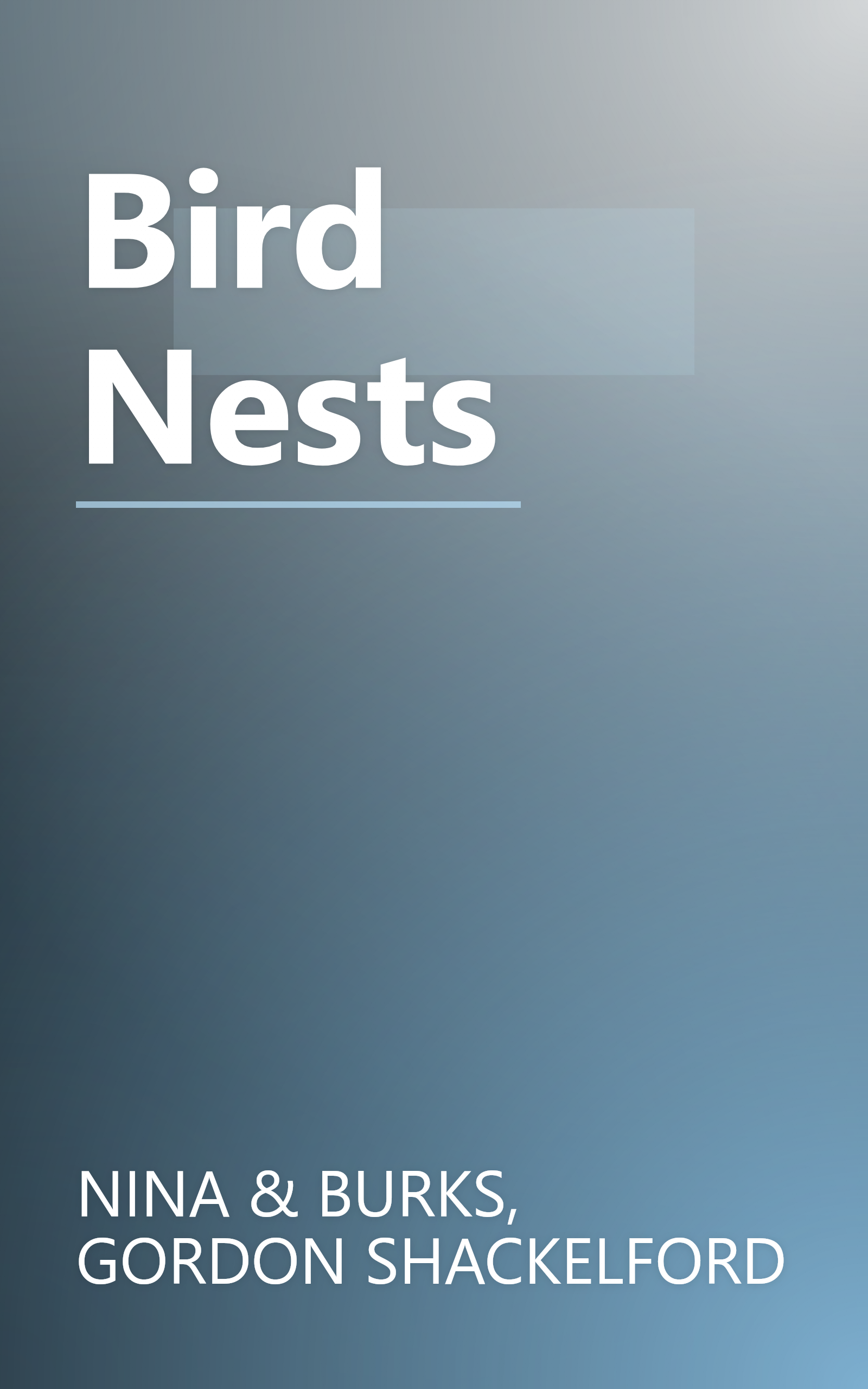 Bird Nests book cover