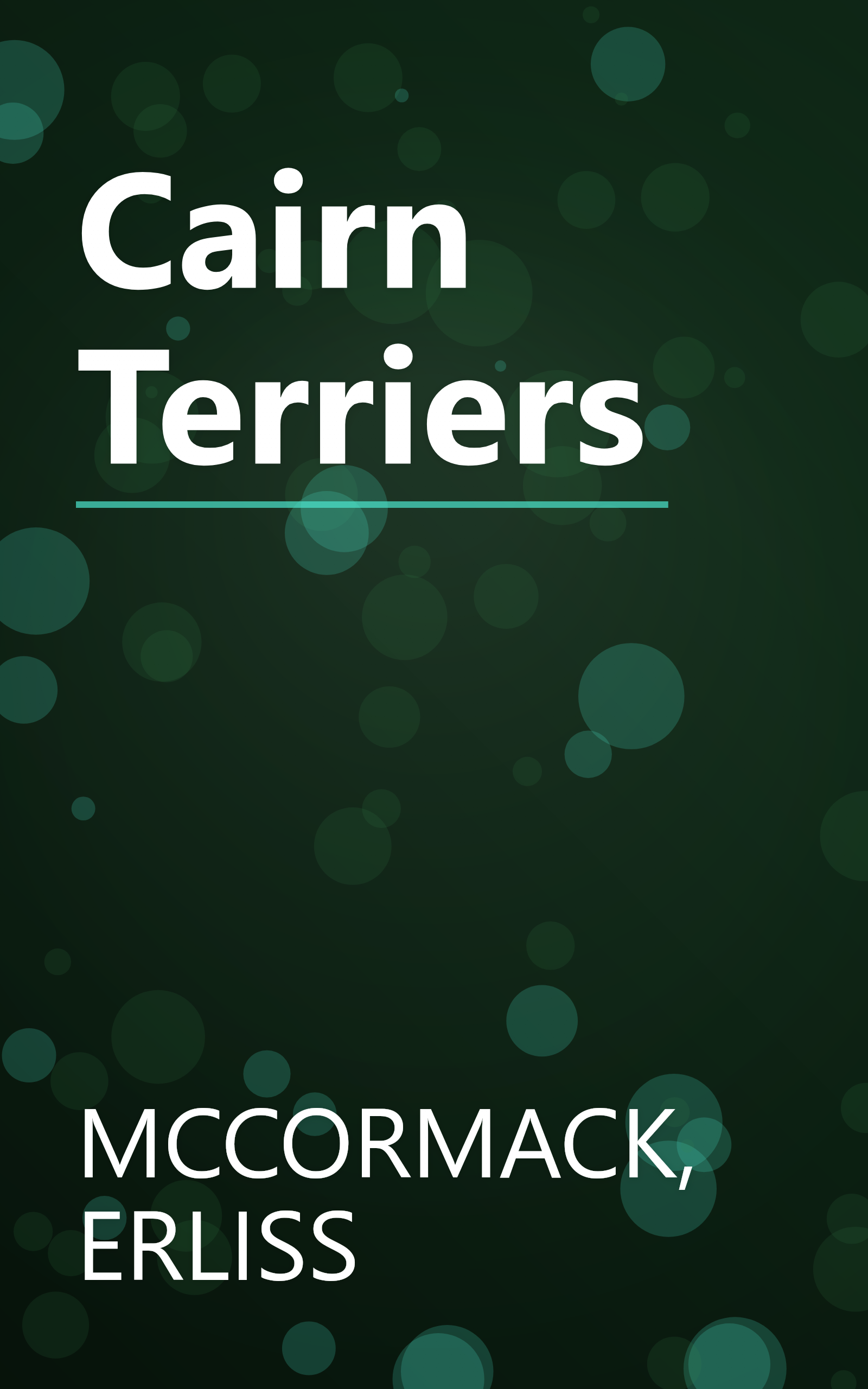 Cairn Terriers book cover