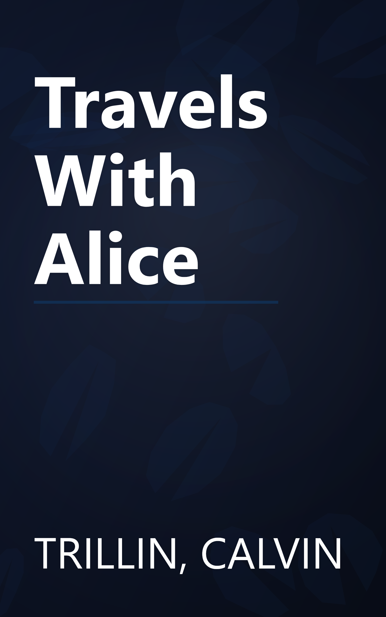 Travels With Alice book cover