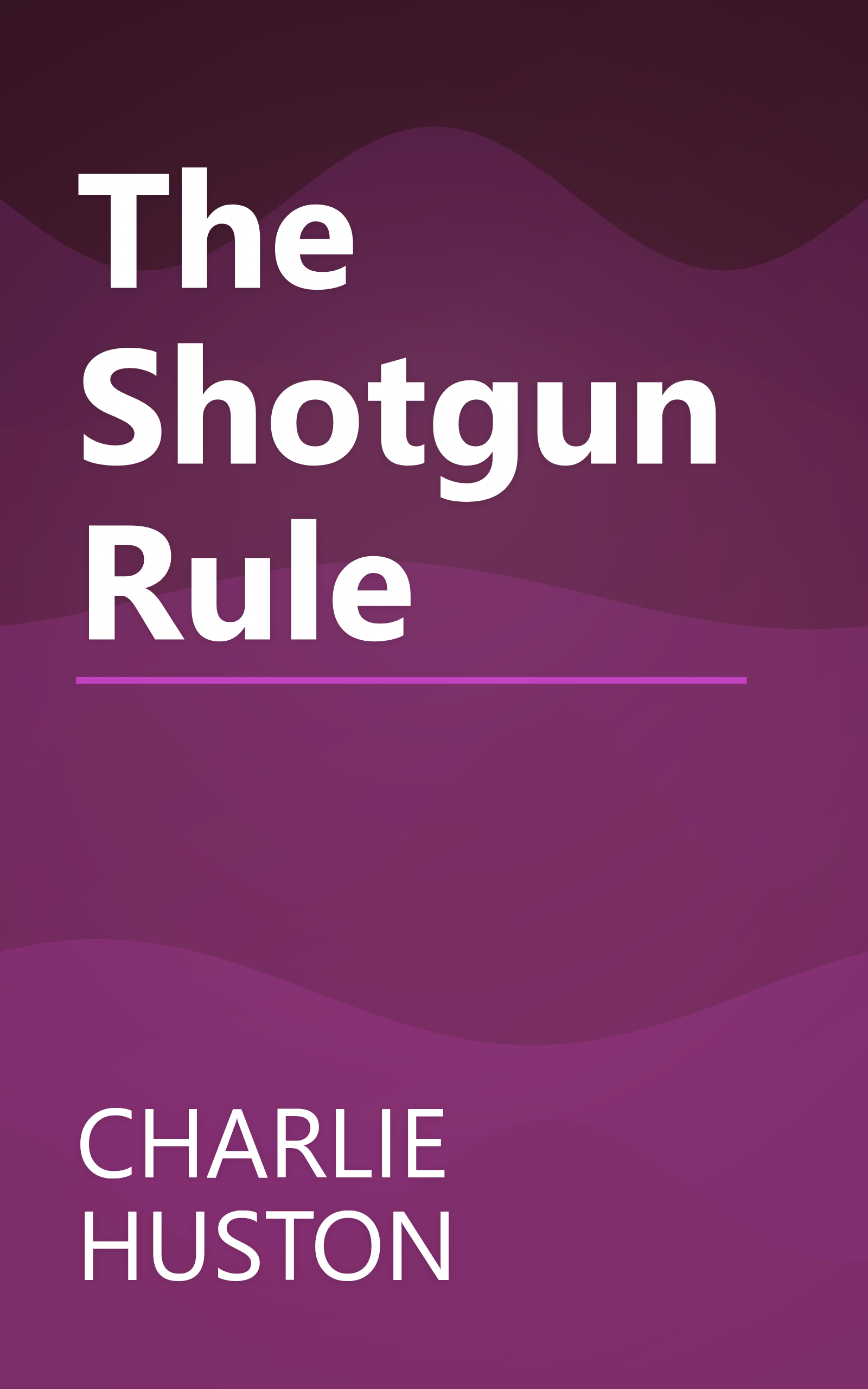 The Shotgun Rule book cover